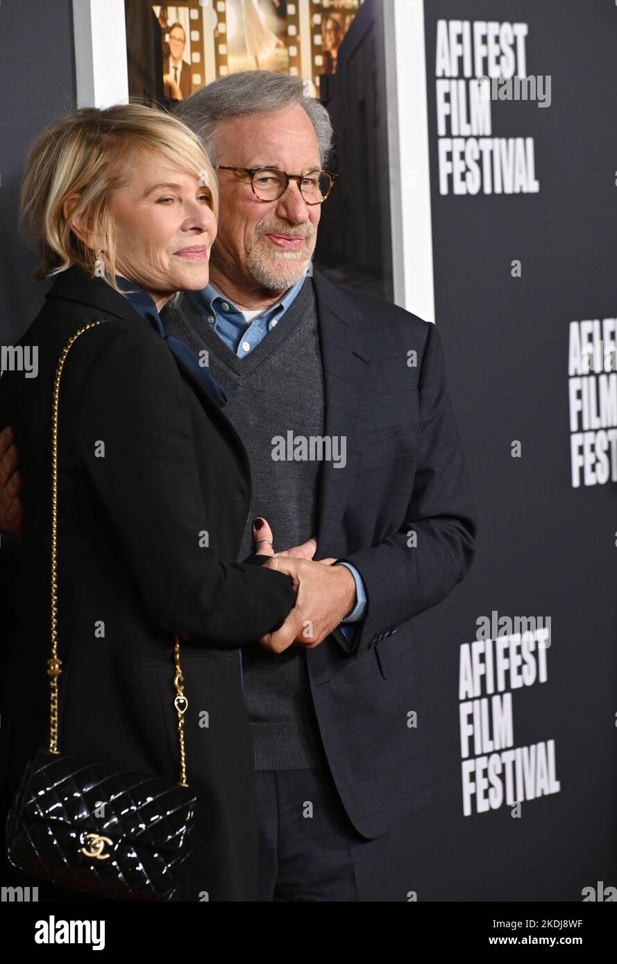 Los Angeles, USA. 06th Nov, 2022. Kate Capshaw & Steven Spielberg at ...