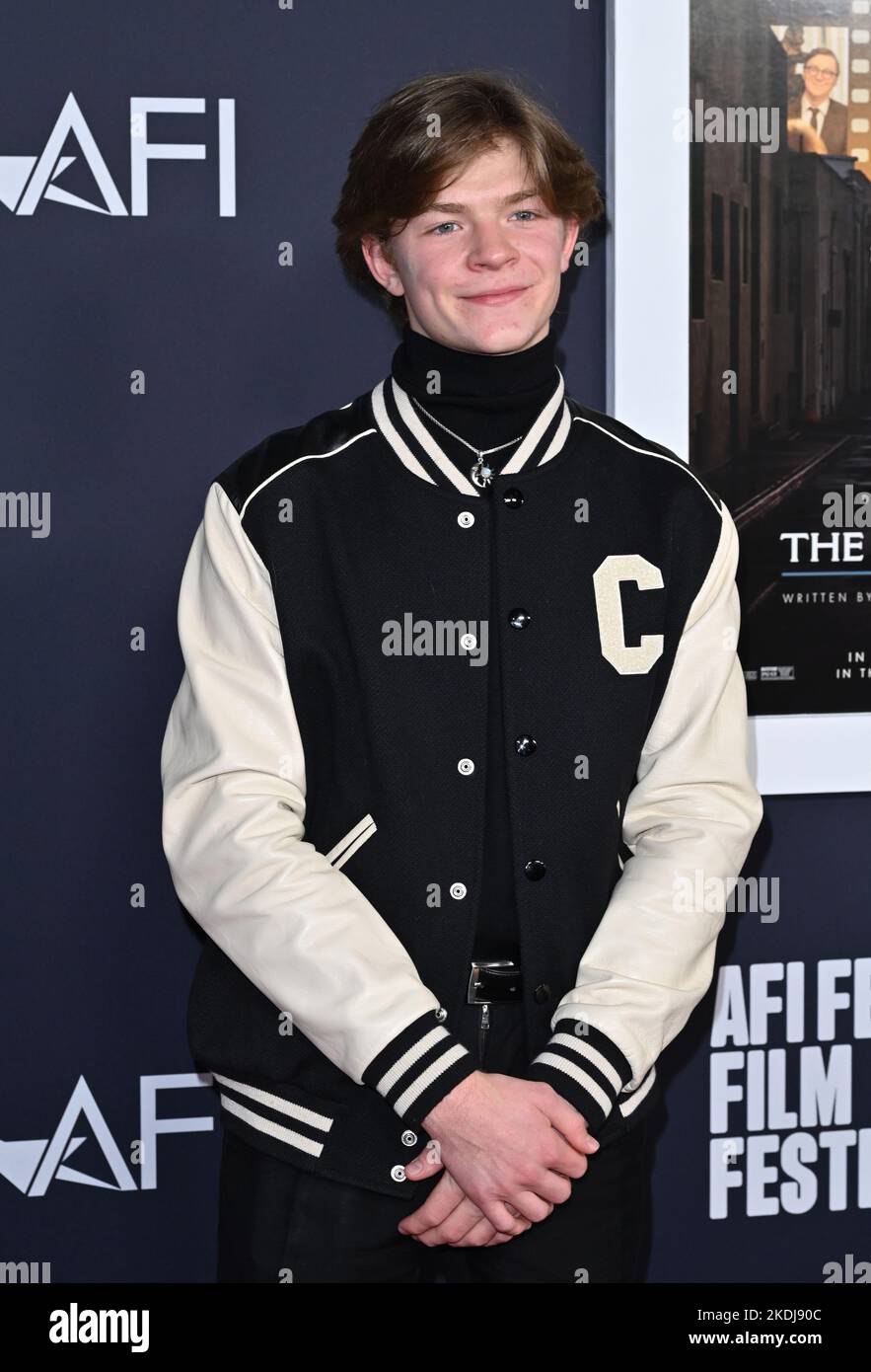 Los Angeles, USA. 06th Nov, 2022. Oakes Fegley at the premiere for "The ...