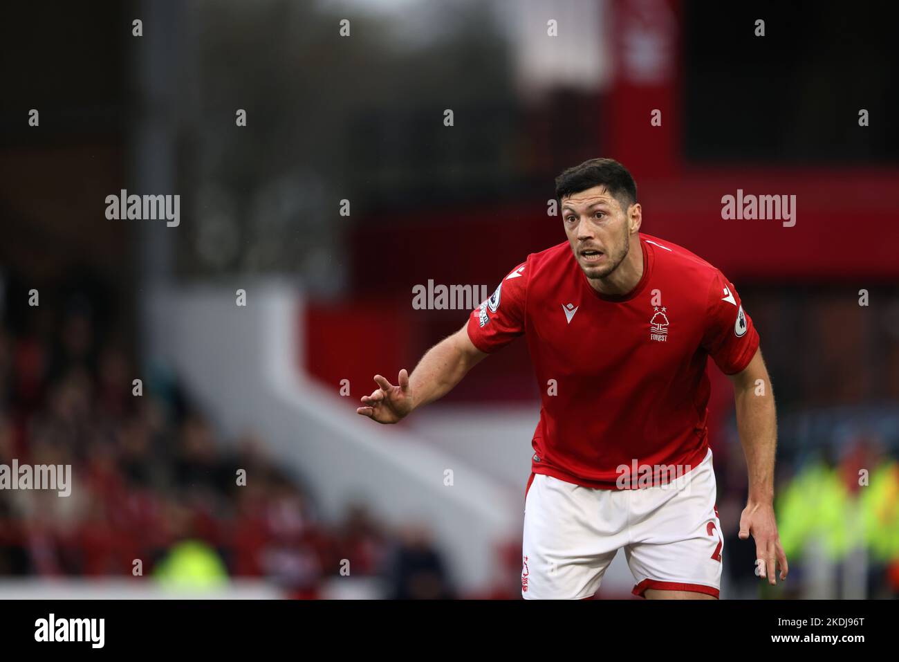 Nottingham, UK. 05th Nov, 2022. Scott McKenna (NF) at the Nottingham ...