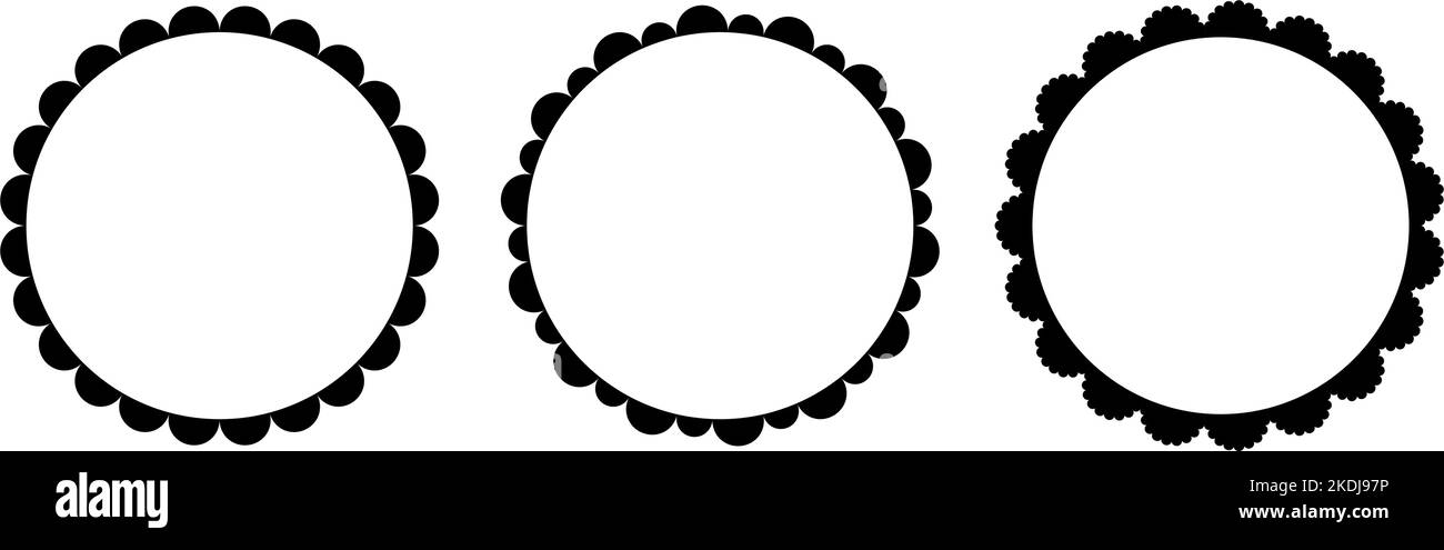 Frilly material Stock Vector Images - Alamy