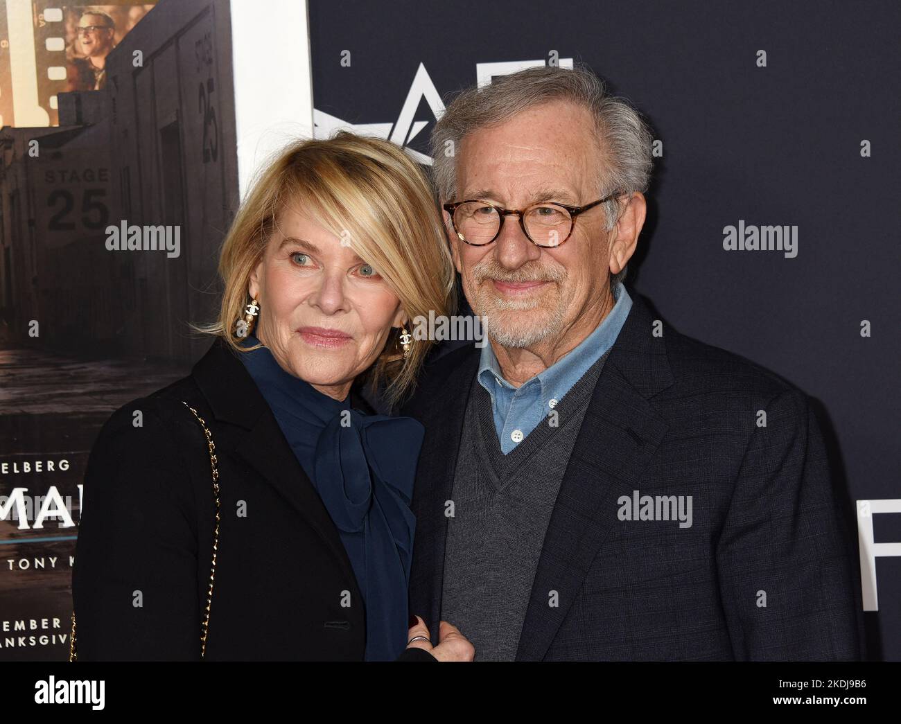 Hollywood, USA. 06th Nov, 2022. Kate Capshaw and Steven Spielberg ...