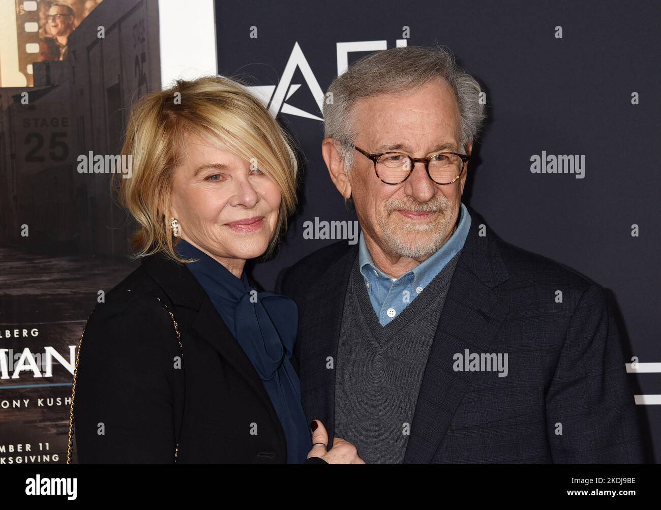 Hollywood, USA. 06th Nov, 2022. Kate Capshaw and Steven Spielberg ...