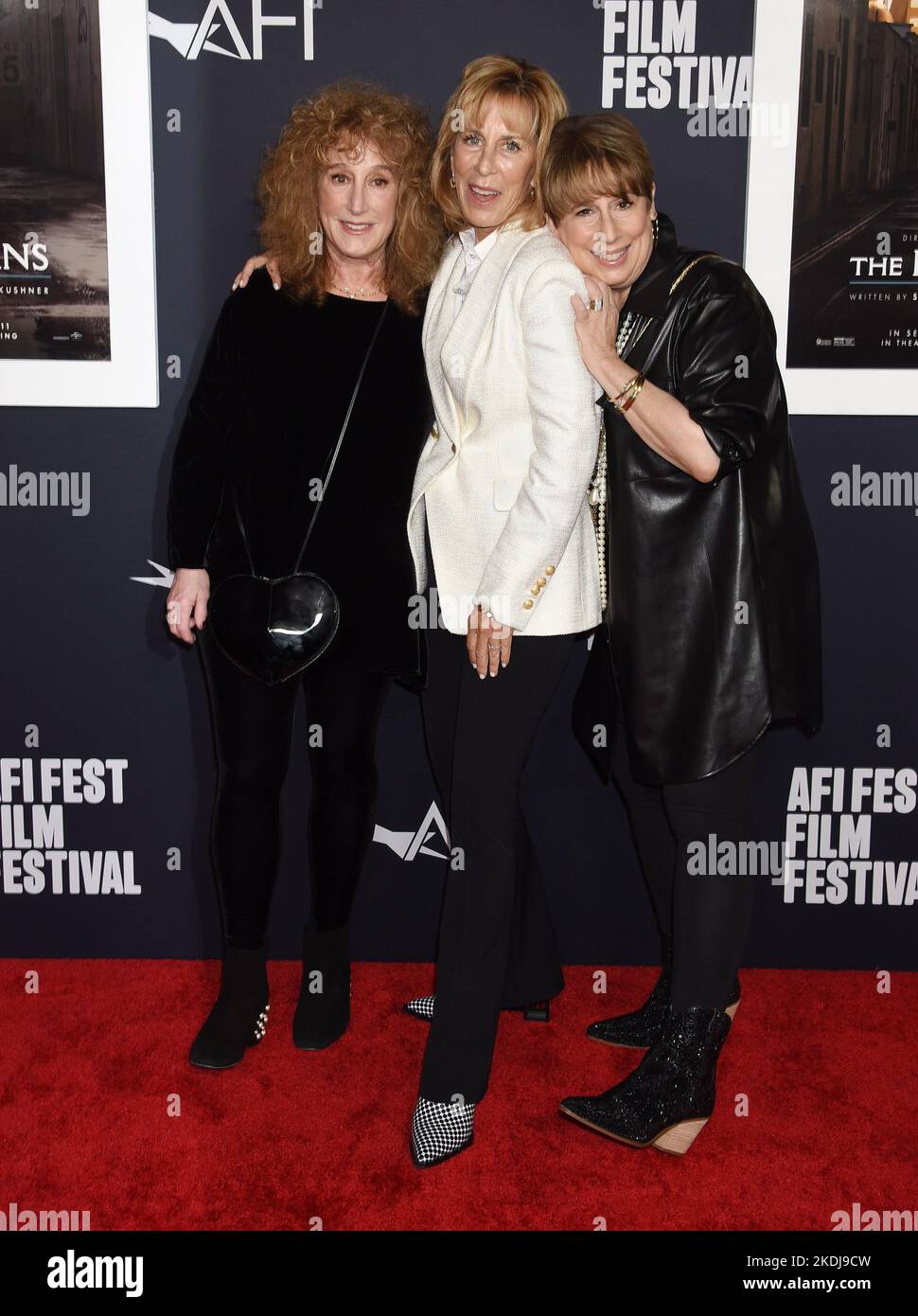 Hollywood, USA. 06th Nov, 2022. Anne Spielberg, Nancy Spielberg and Sue ...