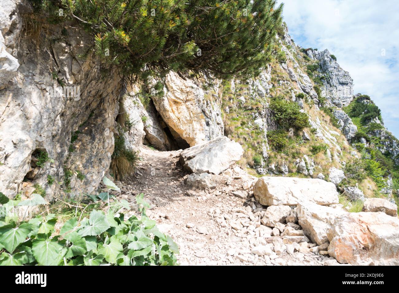 The road of the 52 tunnels is a military mule track built during the ...