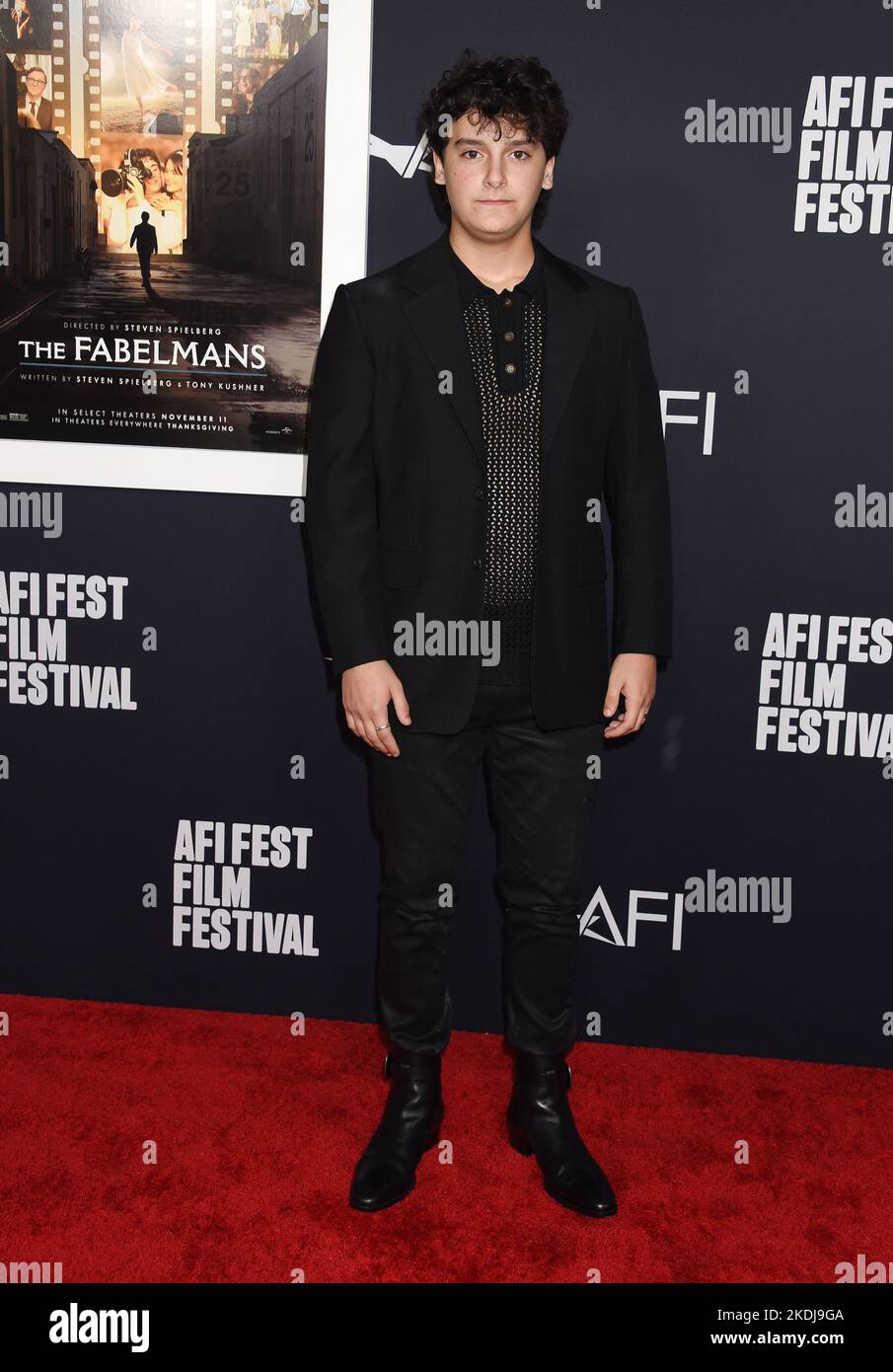 Hollywood, USA. 06th Nov, 2022. Nicolas Cantu arriving at the AFI FEST ...