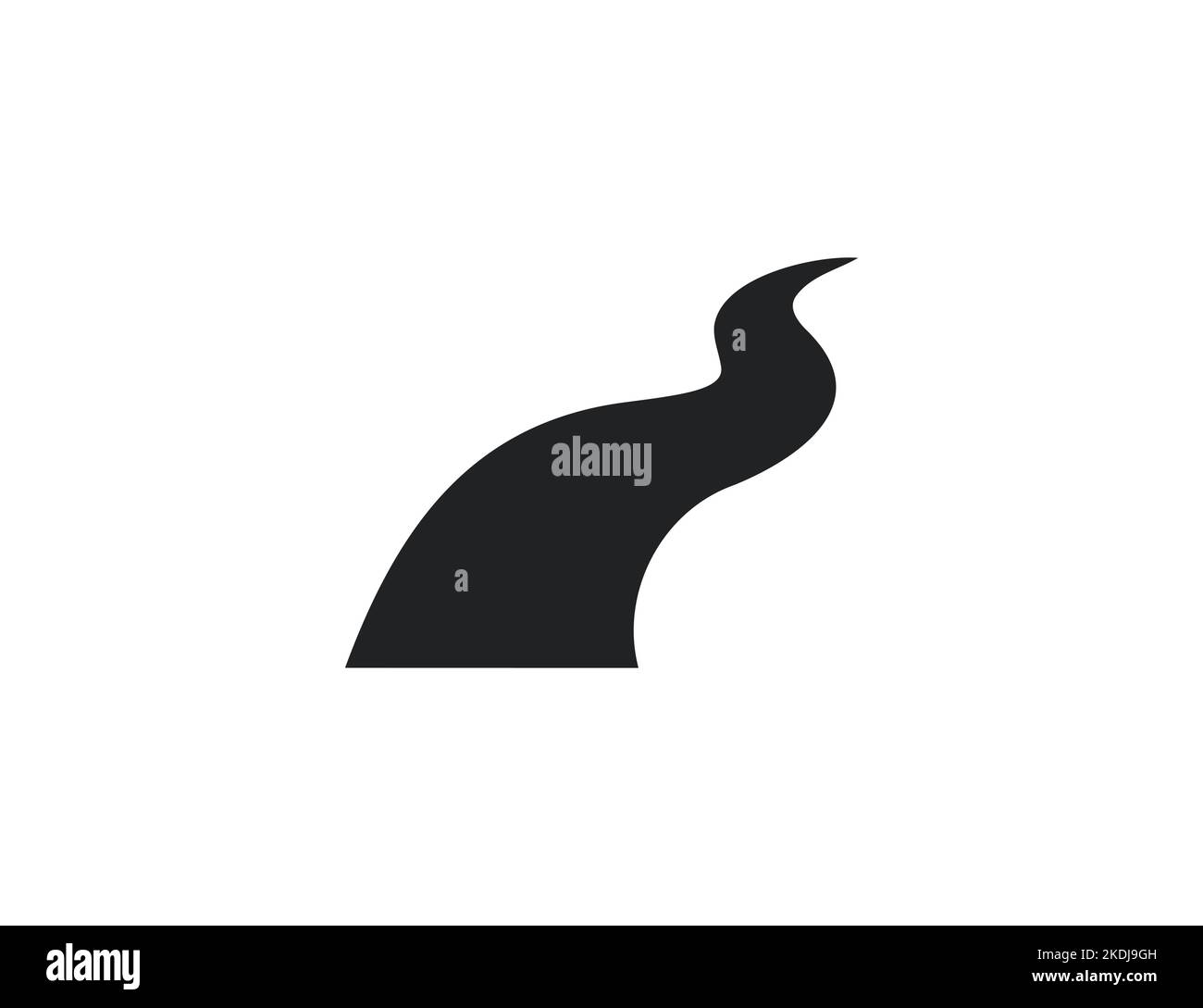 Nature, river icon. Vector illustration Stock Vector Image & Art - Alamy