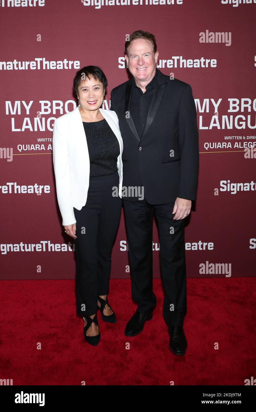 Anne Del Castillo and Jonathan McCrory attend Quiara Alegría Hudes’ My ...