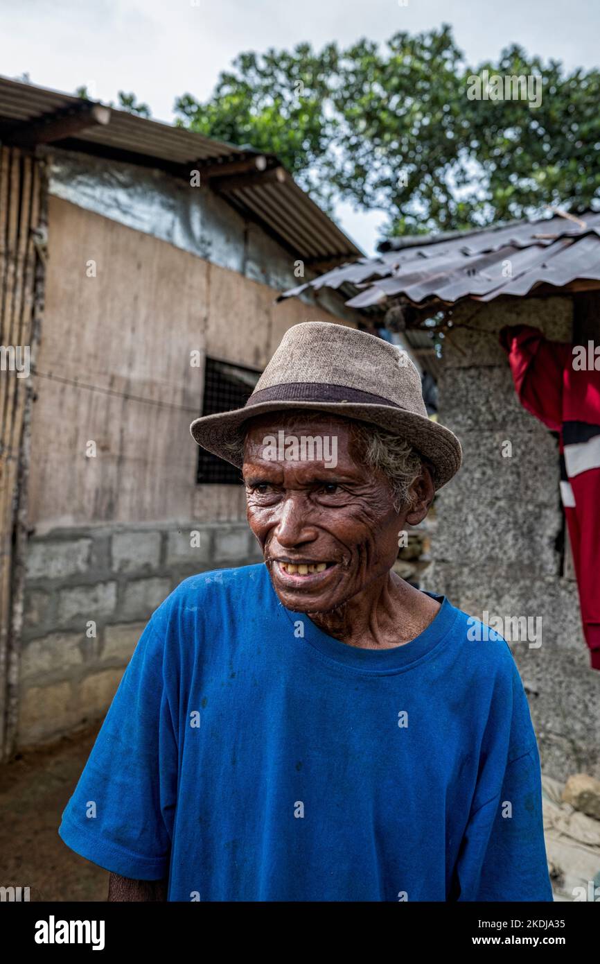 Aetas tribe, Negros island, Philippines Stock Photo - Alamy