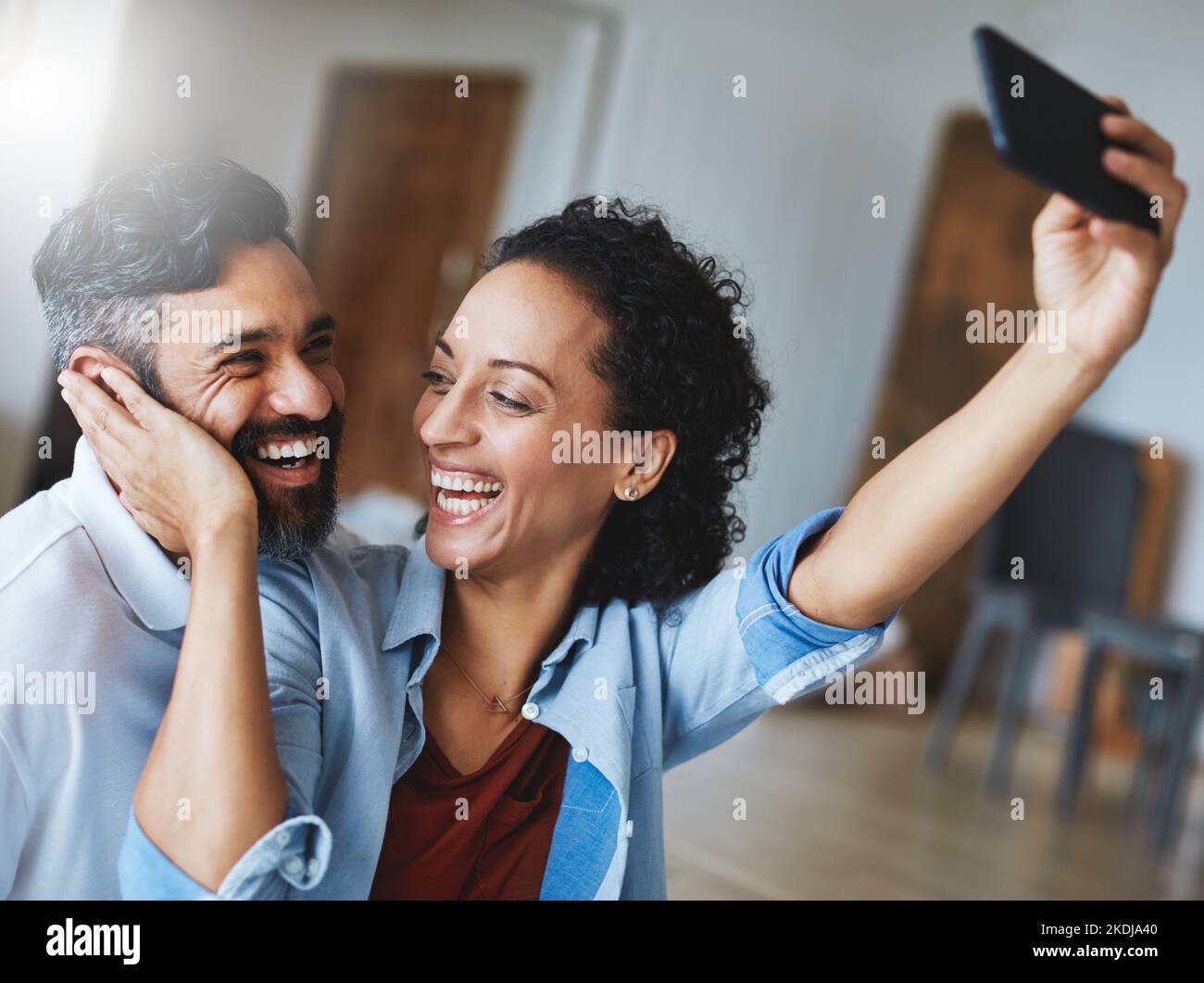 Showing the world how much I adore you. a happy couple posing for a ...