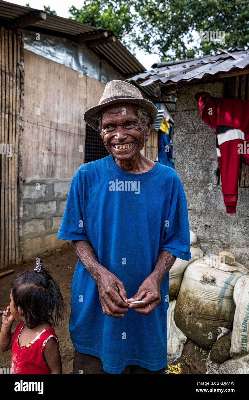 Aetas tribe, Negros island, Philippines Stock Photo - Alamy