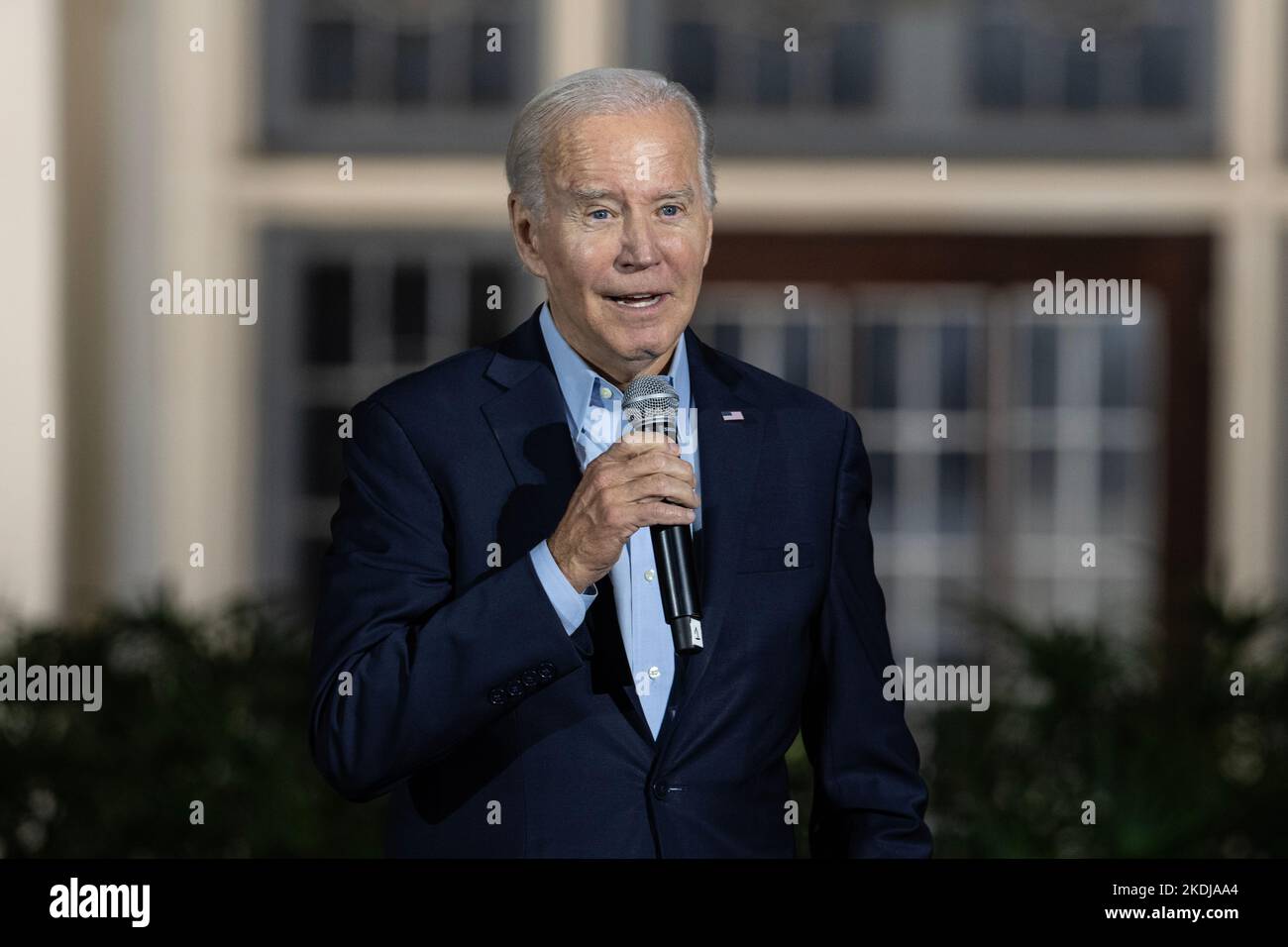 President Joseph Biden Jr. speaks during campaign stop for Governor ...
