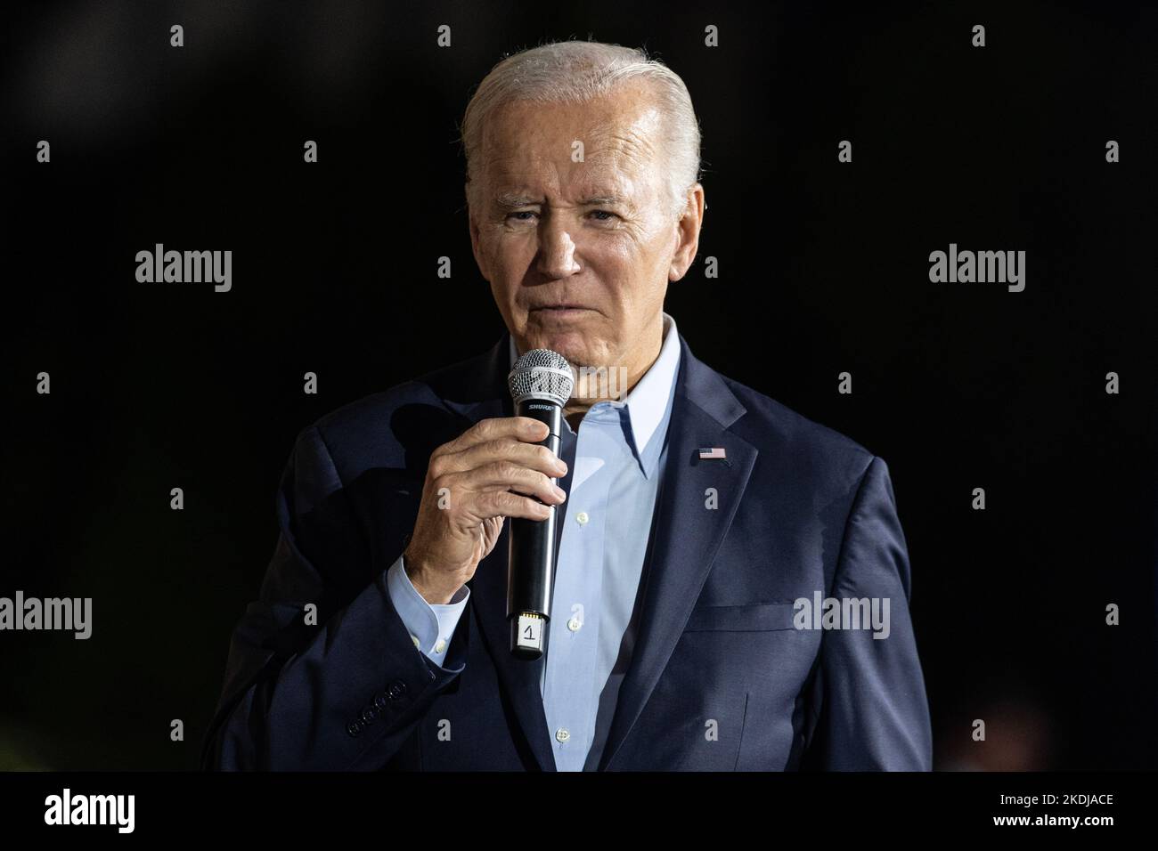 President Joseph Biden Jr. speaks during campaign stop for Governor ...