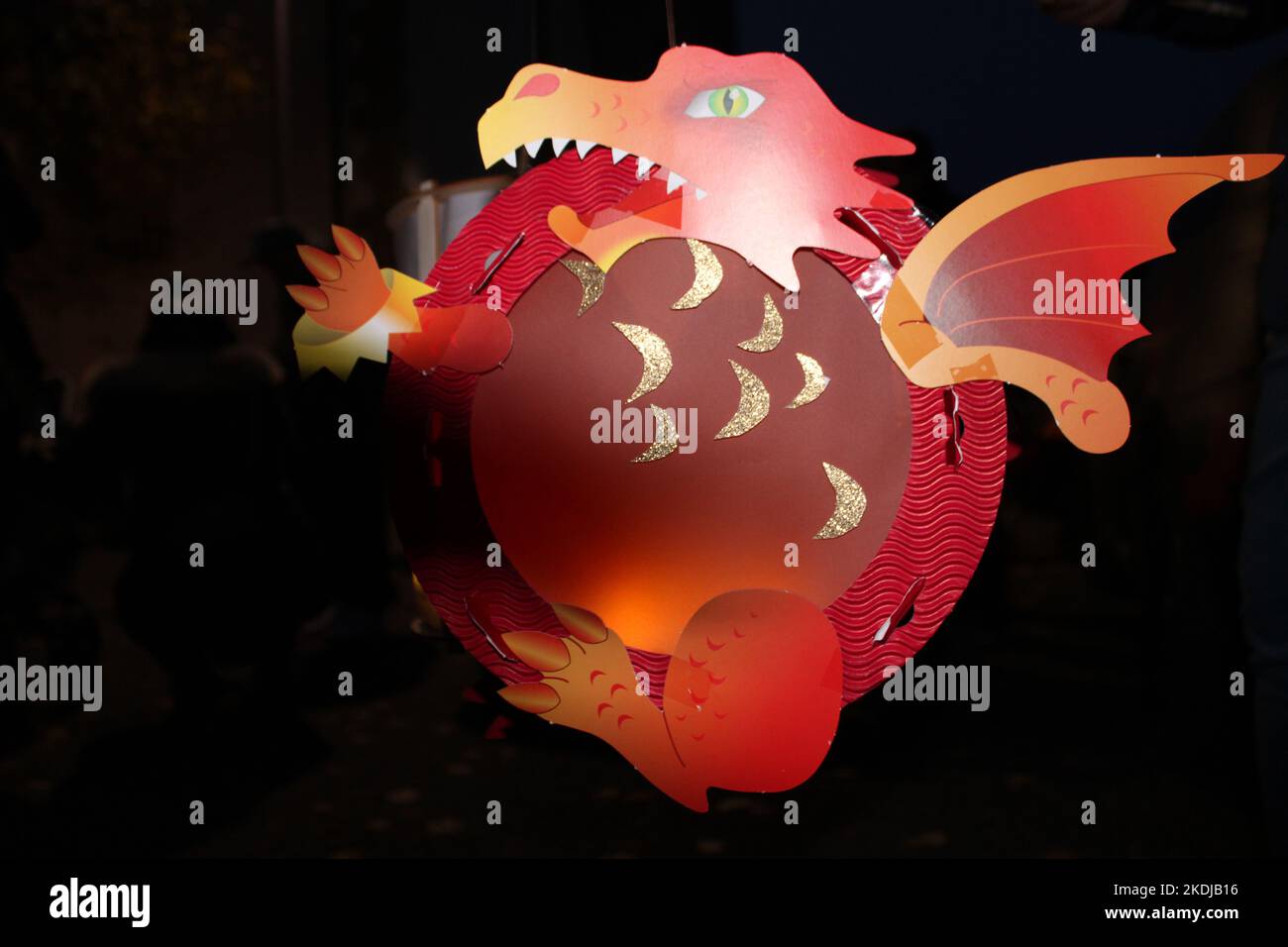 Lantern on a Martins procession Stock Photo - Alamy