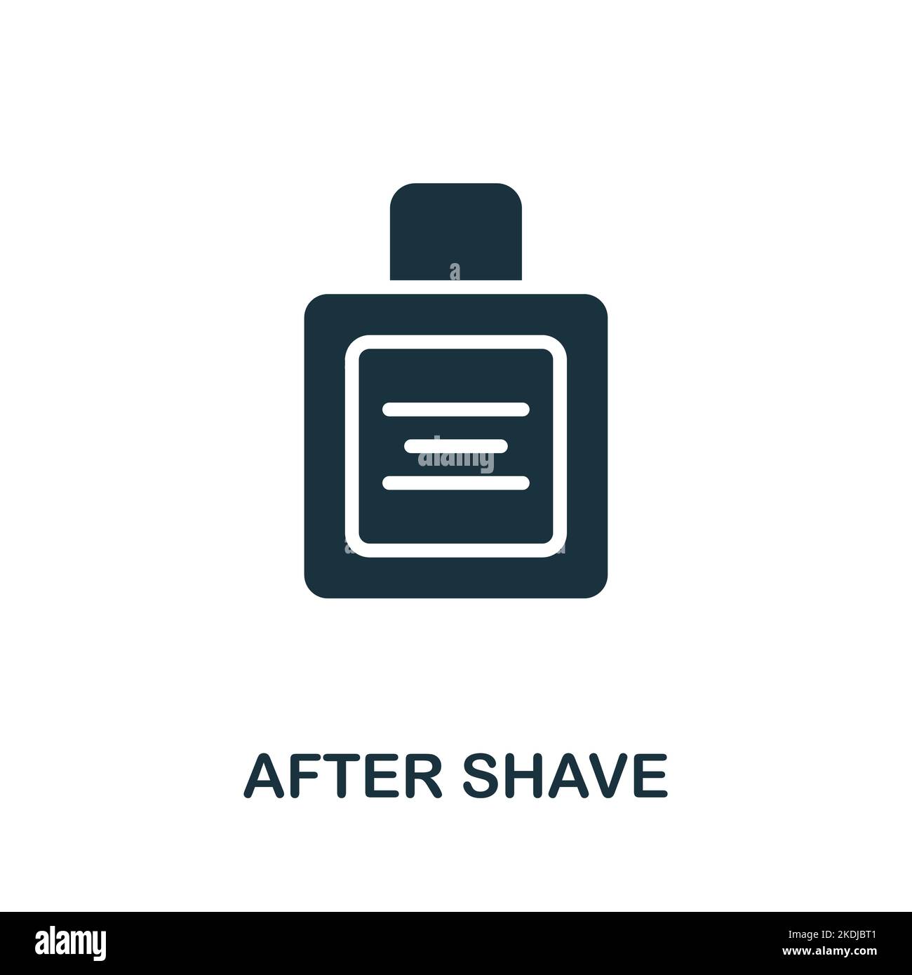 After Shave icon. Monochrome simple Barber Shop icon for templates, web ...