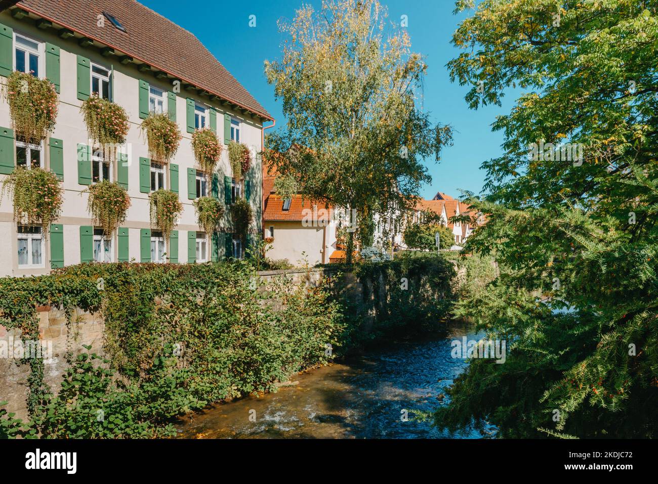 Old national German town house in Bietigheim-Bissingen, Baden ...