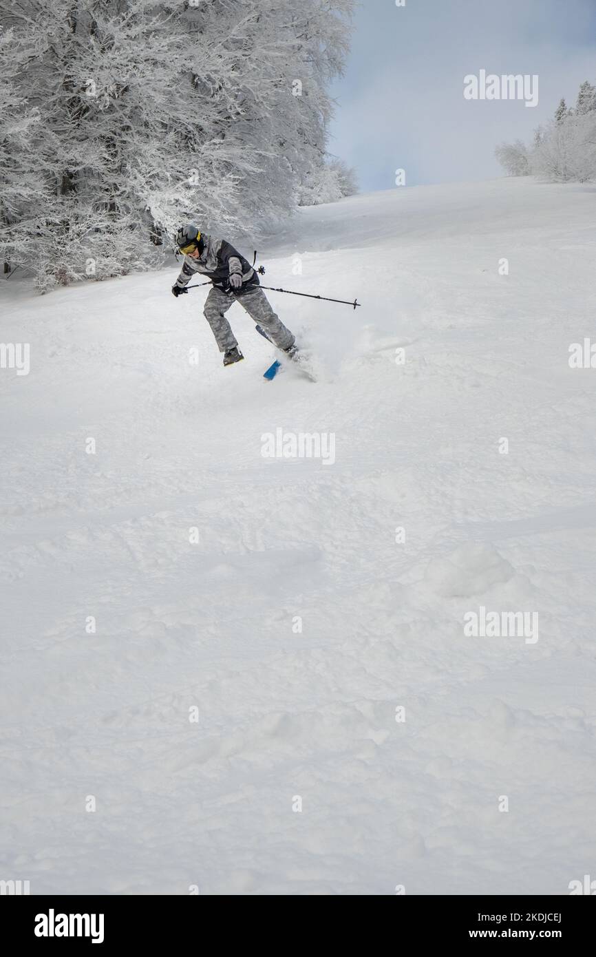 Man falling down mountain hi-res stock photography and images - Alamy