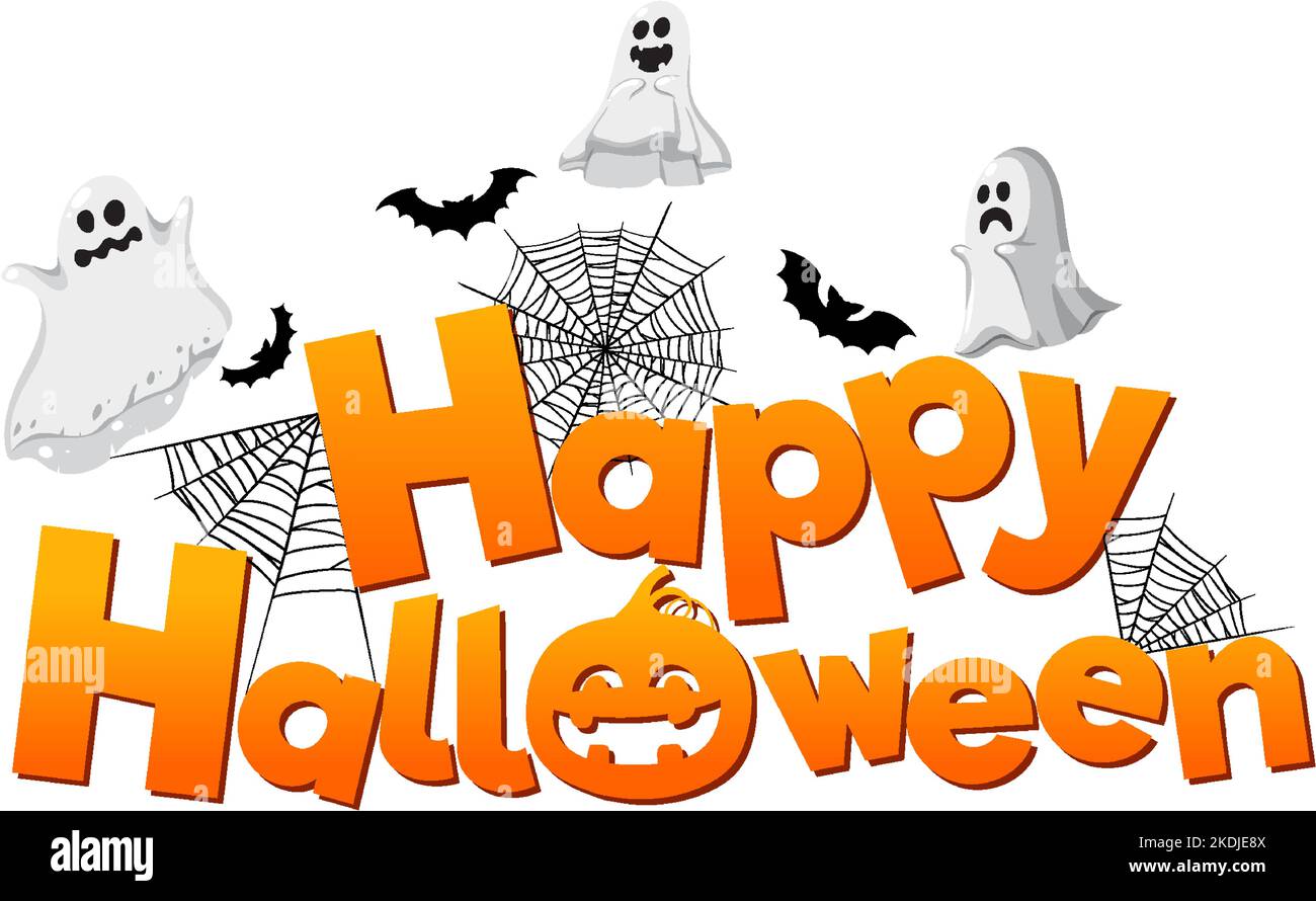 Halloween word clipart hi-res stock photography and images - Alamy