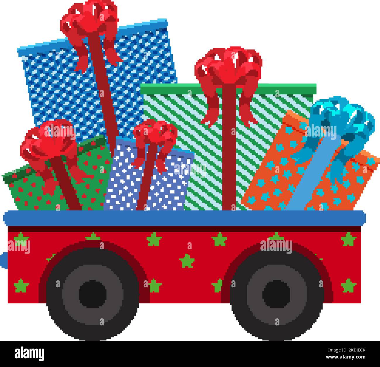 Cart boxes Stock Vector Images - Alamy
