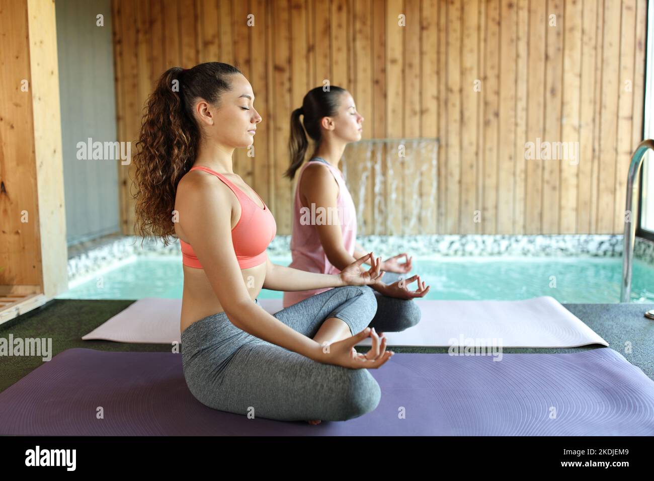 Breathe exercises hi-res stock photography and images - Alamy