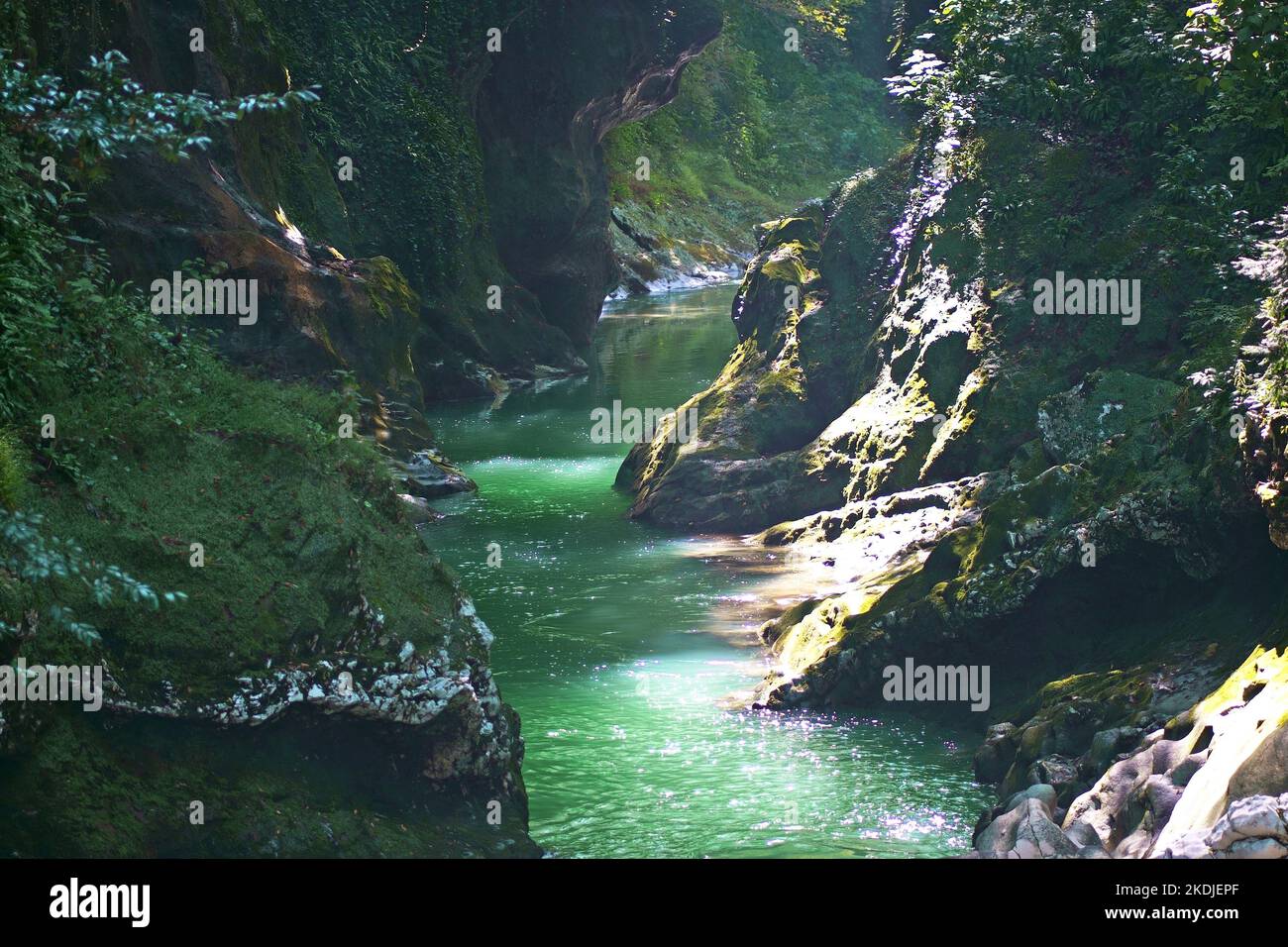 mountain rivers and waterfalls in georgia Stock Photo - Alamy
