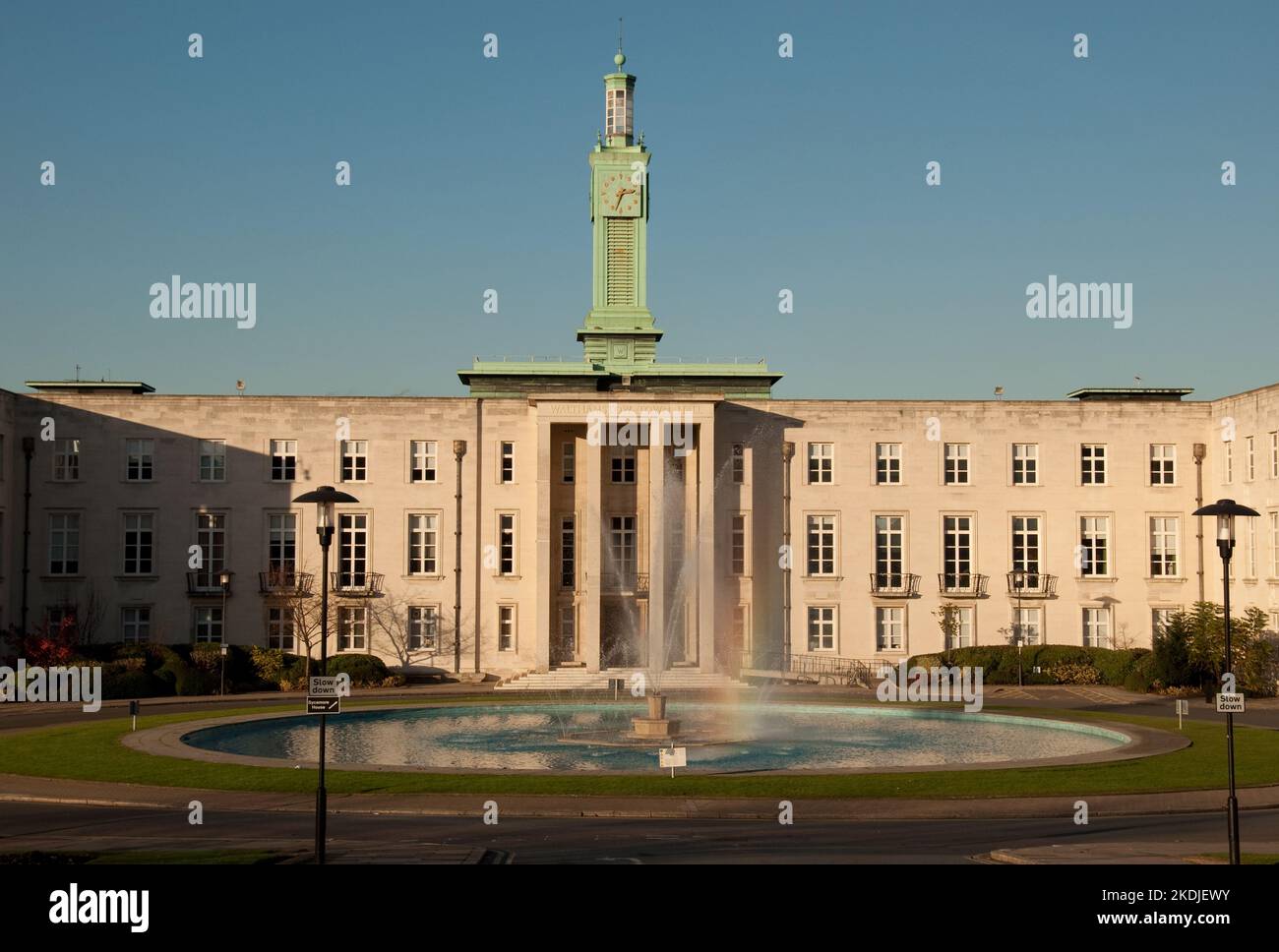 Walthamstow Town Hall, Walthamstow, London, UK Stock Photo - Alamy
