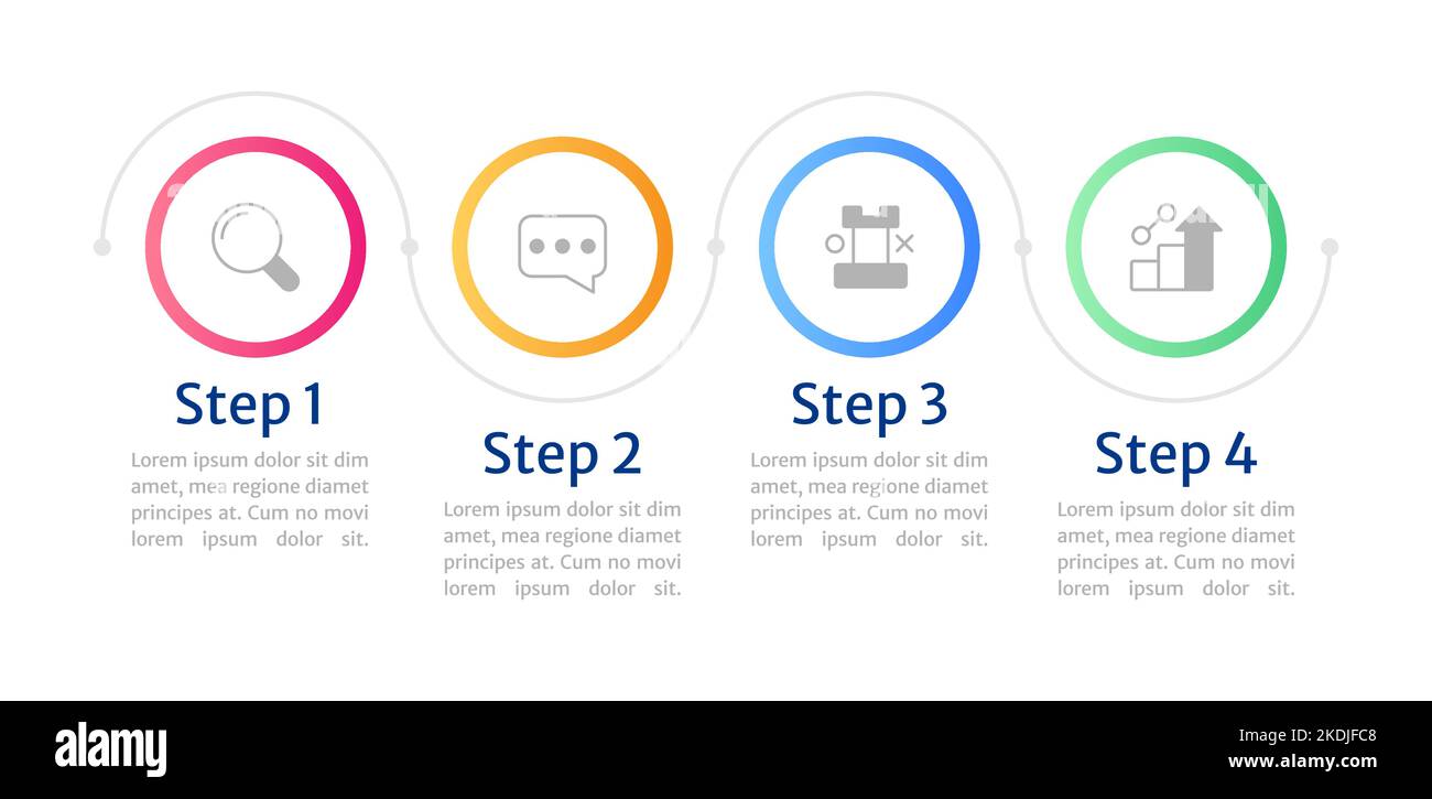 Business flowchart and discussion Cut Out Stock Images & Pictures - Alamy