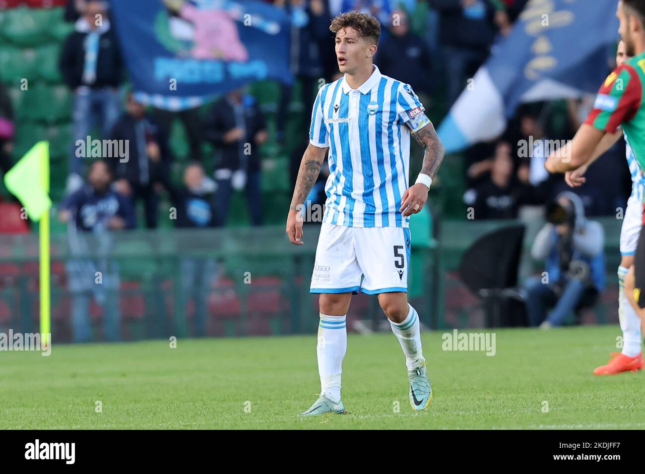 Terni, Italy. 05th Nov, 2022. Salvatore Esposito (Spal) during Ternana ...