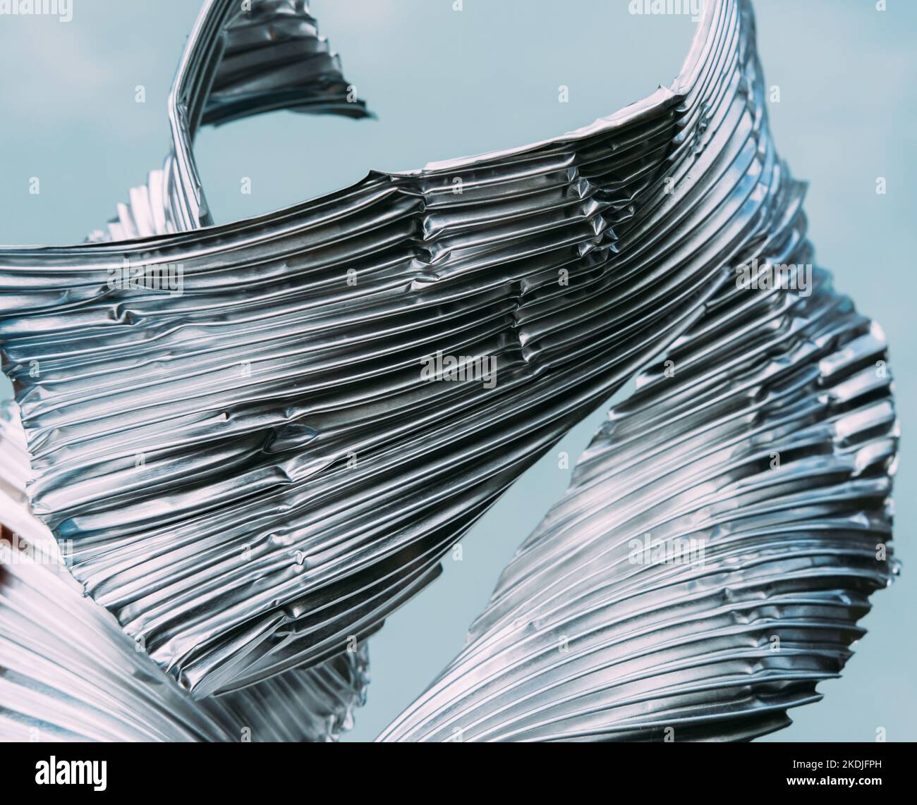 art piece decorative wallpaper ribbed texture tin Stock Photo - Alamy