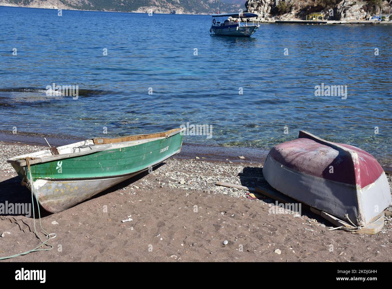 Turunc is turkish holiday resort situated in the marmaris hi-res stock ...