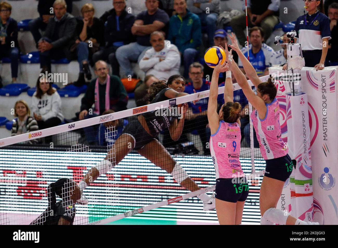 Pala Radi, Casalmaggiore (CR), Italy, November 06, 2022, Stephanie ...
