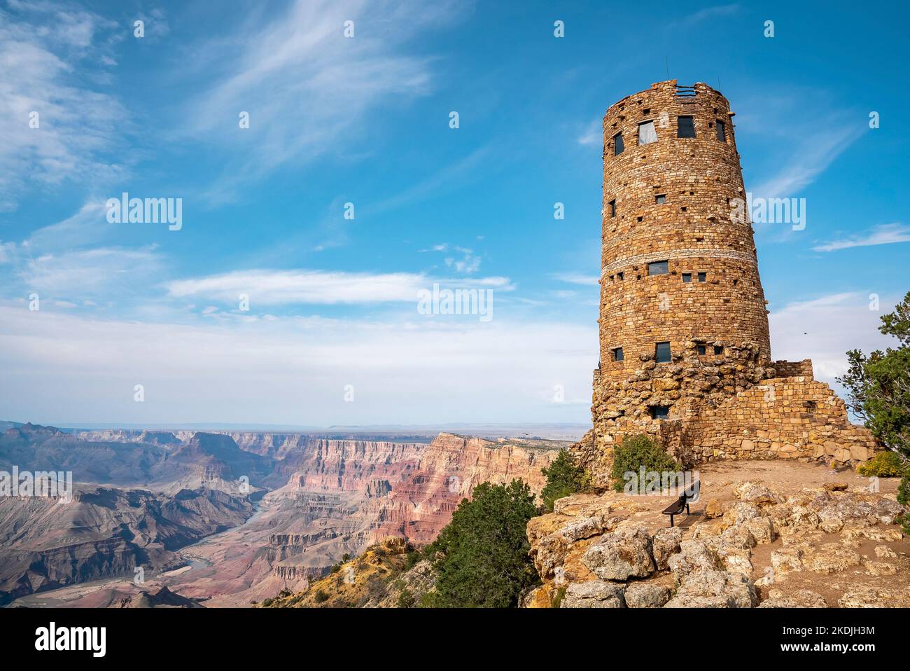 Indian watchtower at desert view hi-res stock photography and images ...