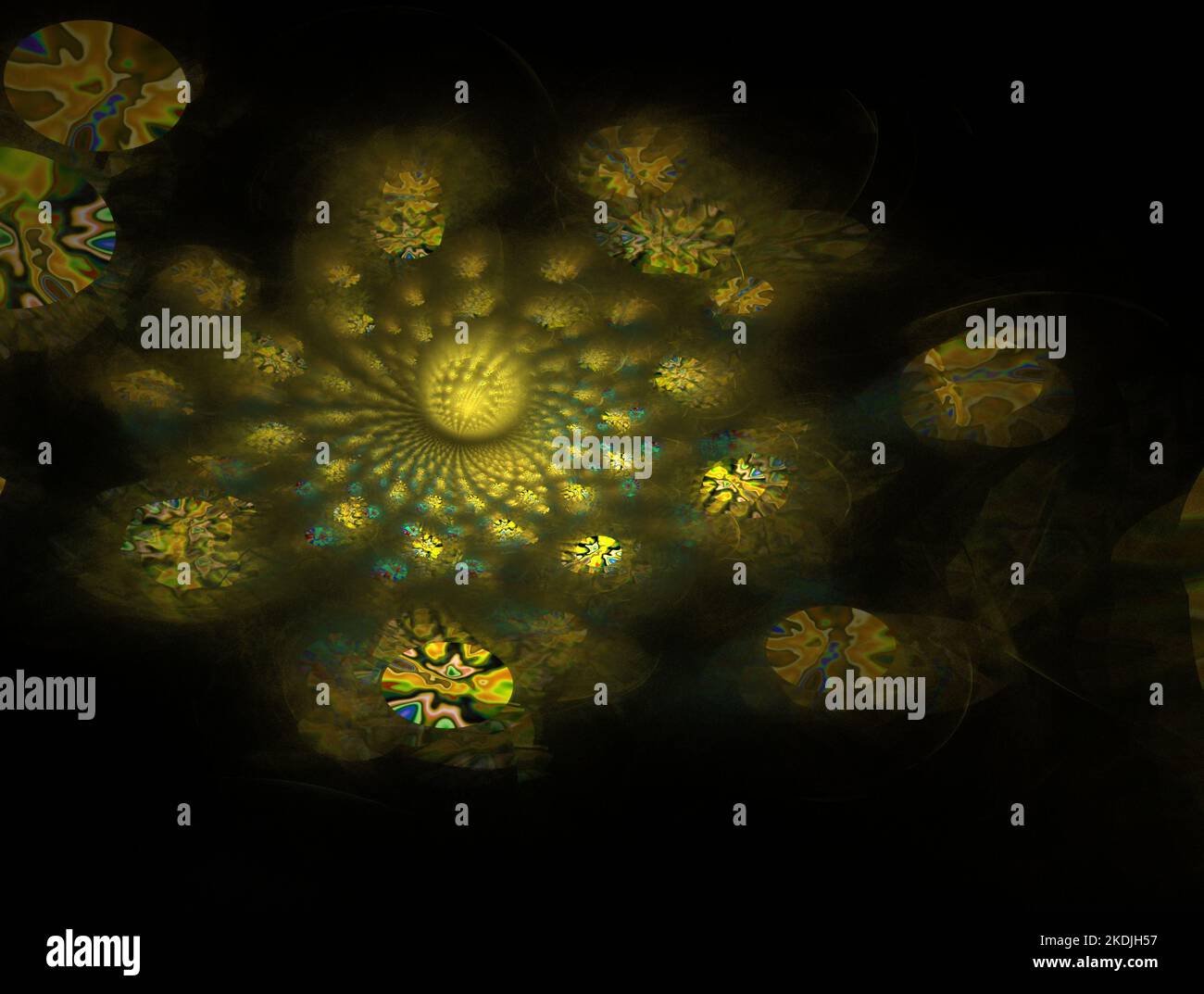 Imaginatory lush fractal texture image abstract background Stock Photo ...