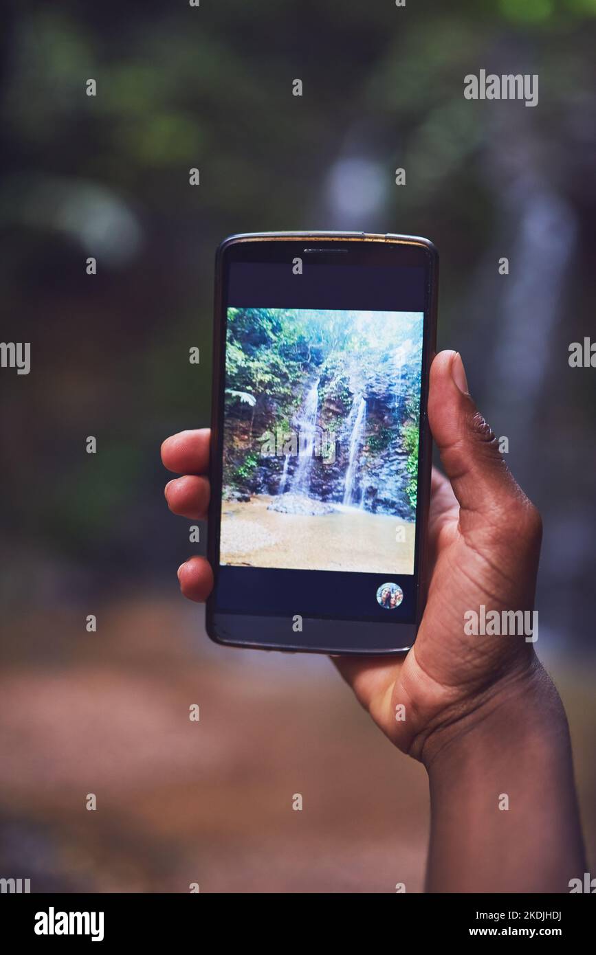 Making memories all over the world. an unidentifiable young tourist ...