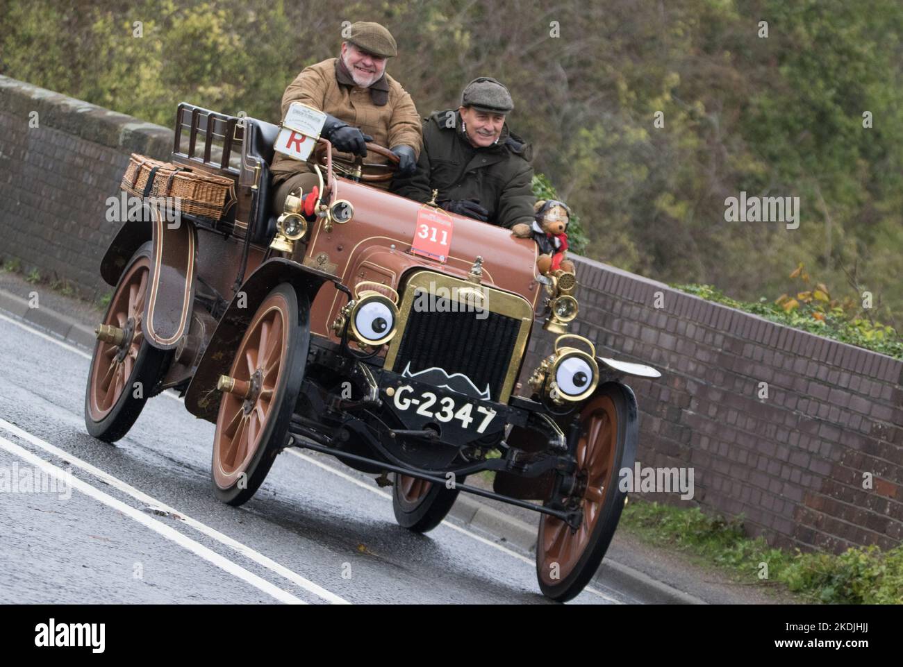 Over 300 vehicles, all built before 1905 take part in the Worlds ...