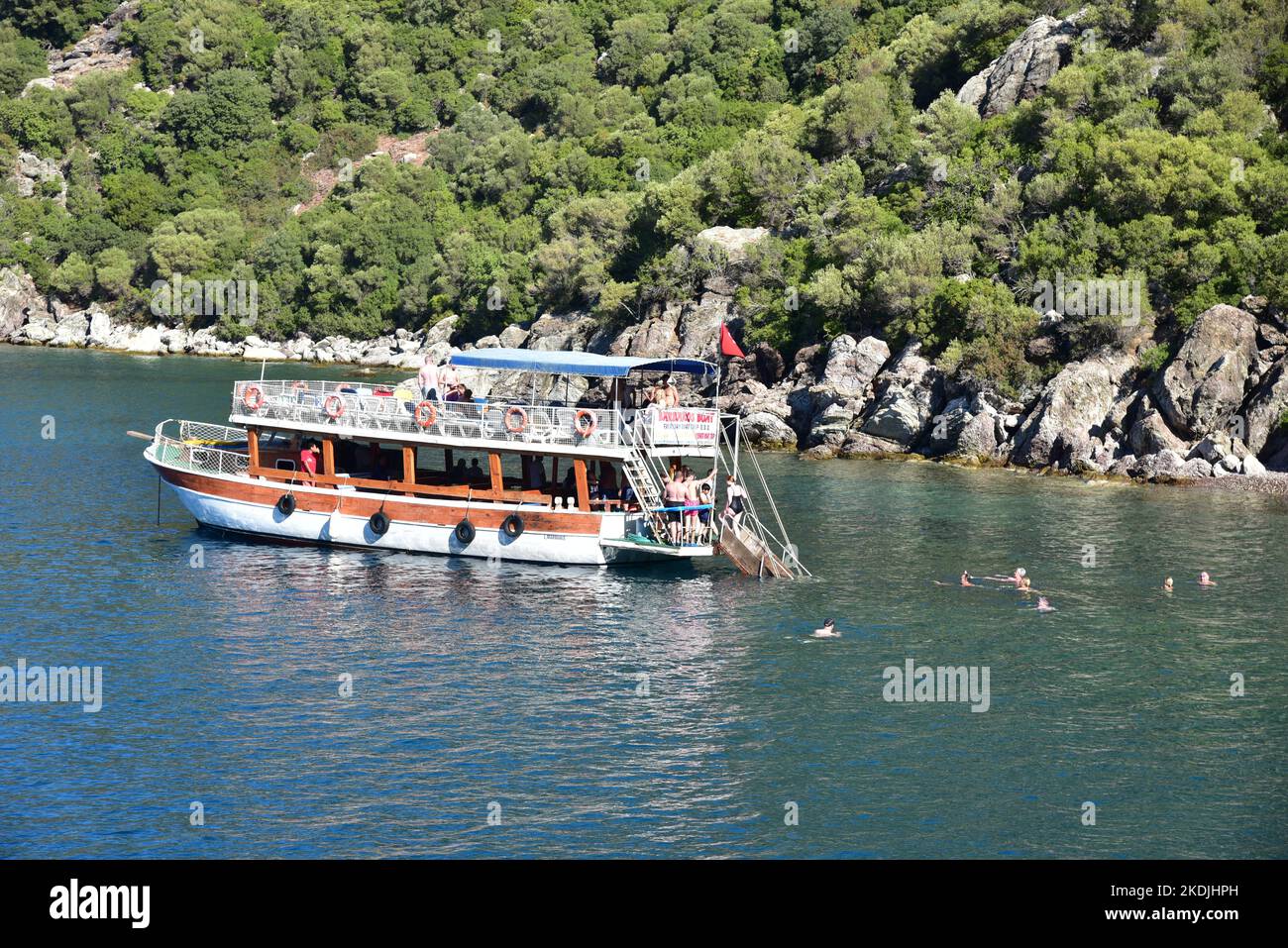 Marmaris is a port city and tourist resort on the Mediterranean coast ...