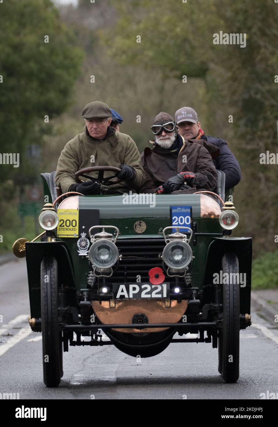 Over 300 vehicles, all built before 1905 take part in the Worlds ...