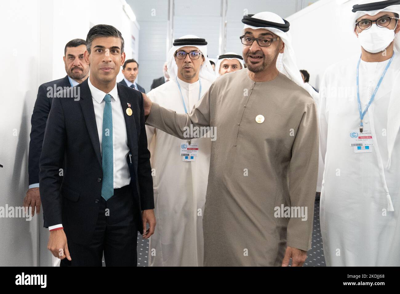 Prime Minister Rishi Sunak arrives for a meeting with Crown Prince ...