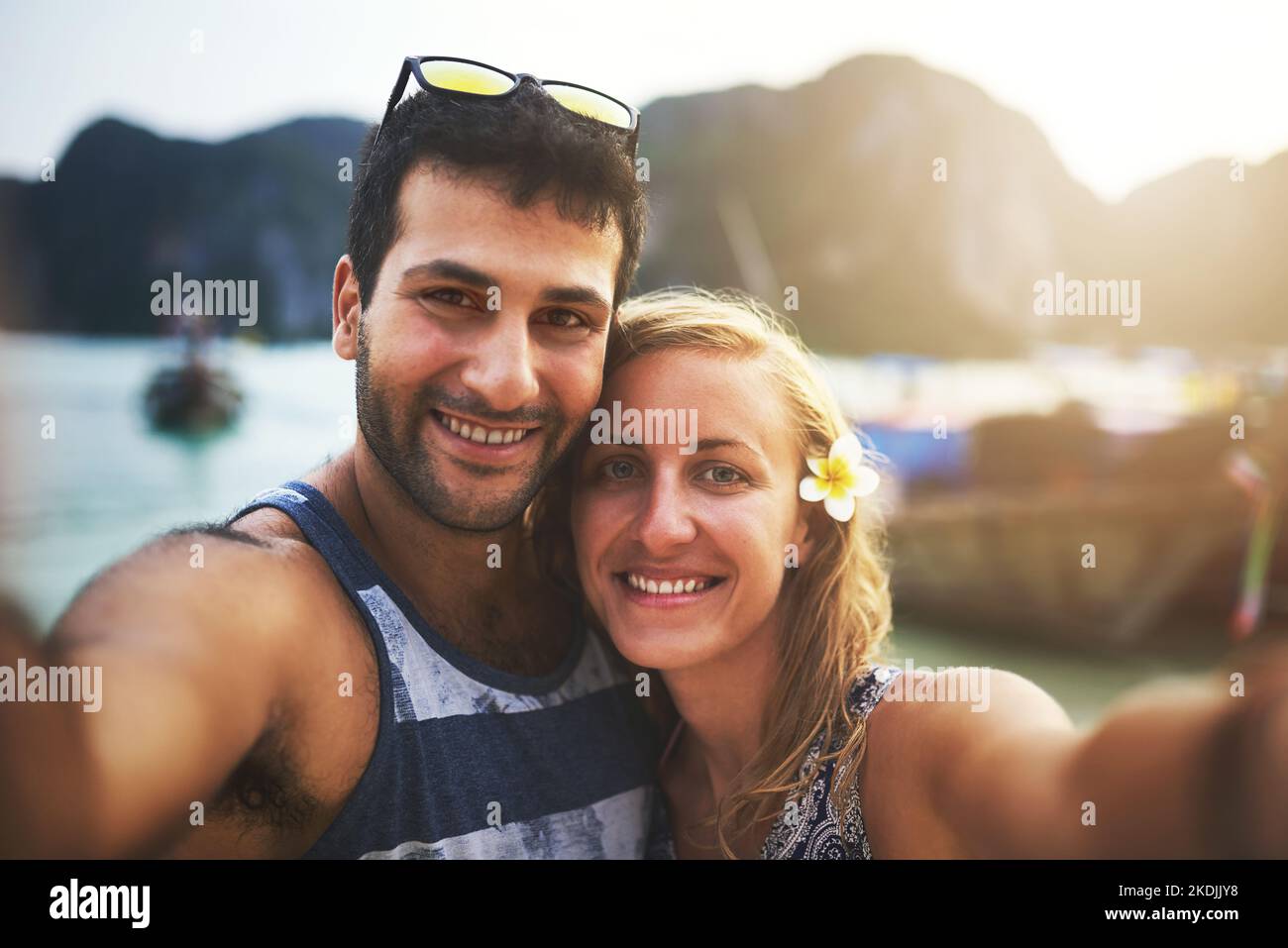 Beach Selfies Are Not Optional Portrait Of A Young Couple Taking A
