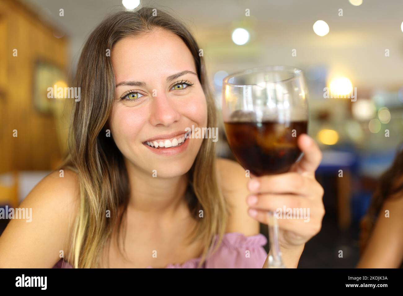 Teen female holding coffee cup hi-res stock photography and images - Alamy