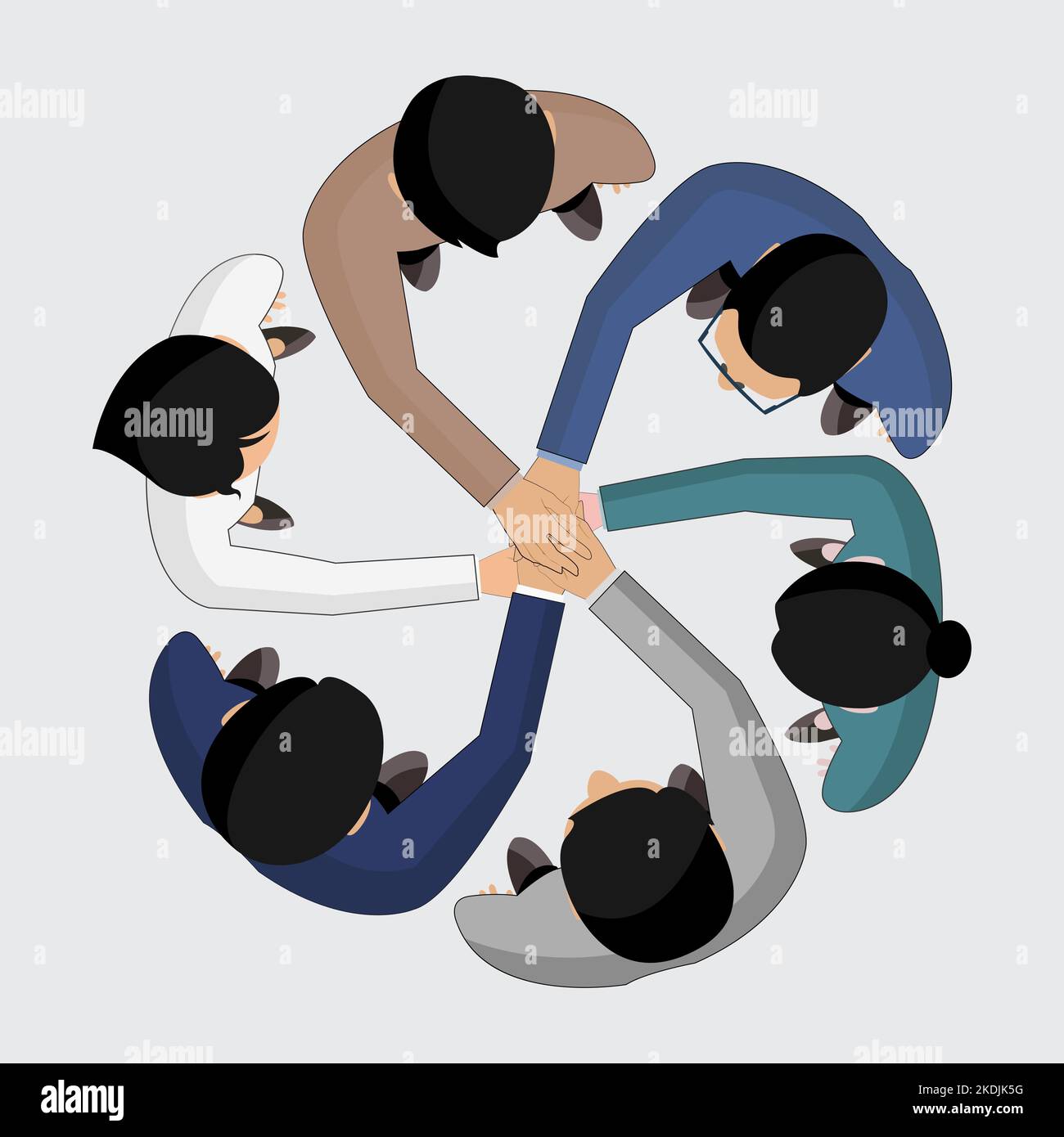 Group of people vector vectors hi-res stock photography and images - Alamy