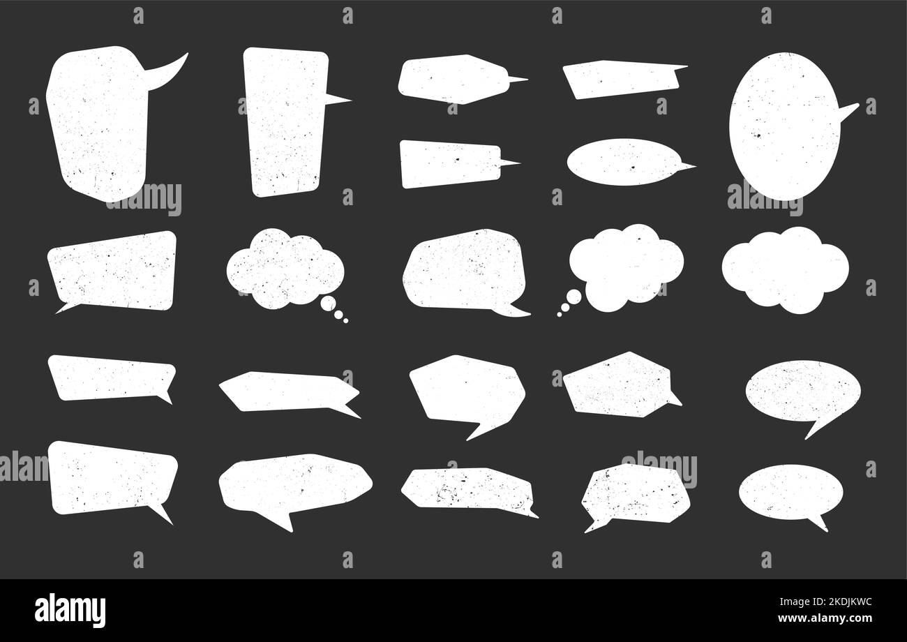 Dialogue balloon blank Stock Vector Images - Alamy