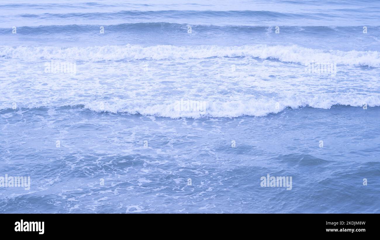 Real photo sea water waves, abstract background, nature power, pale ...