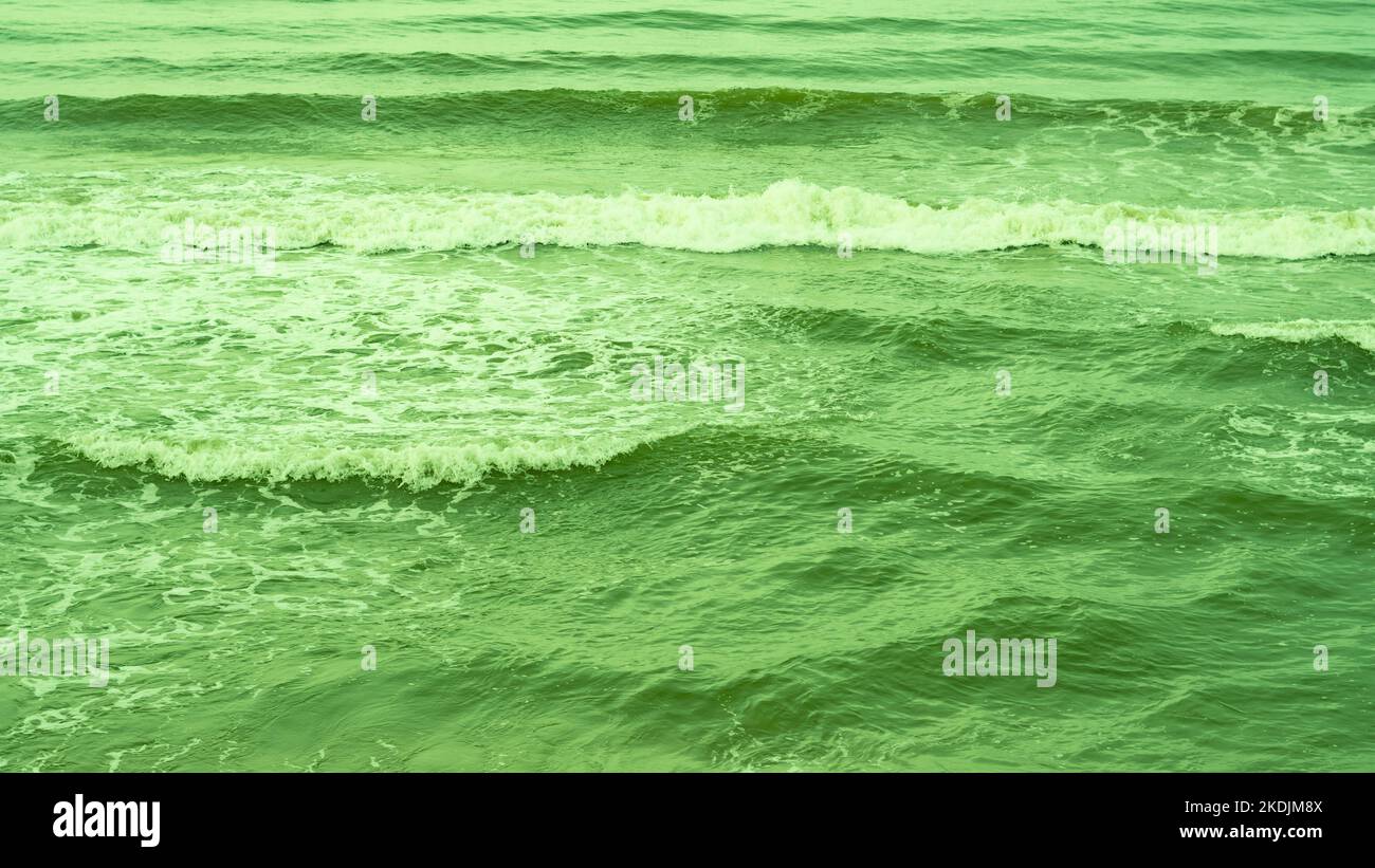 Real photo sea water waves, abstract background, nature power, bright ...