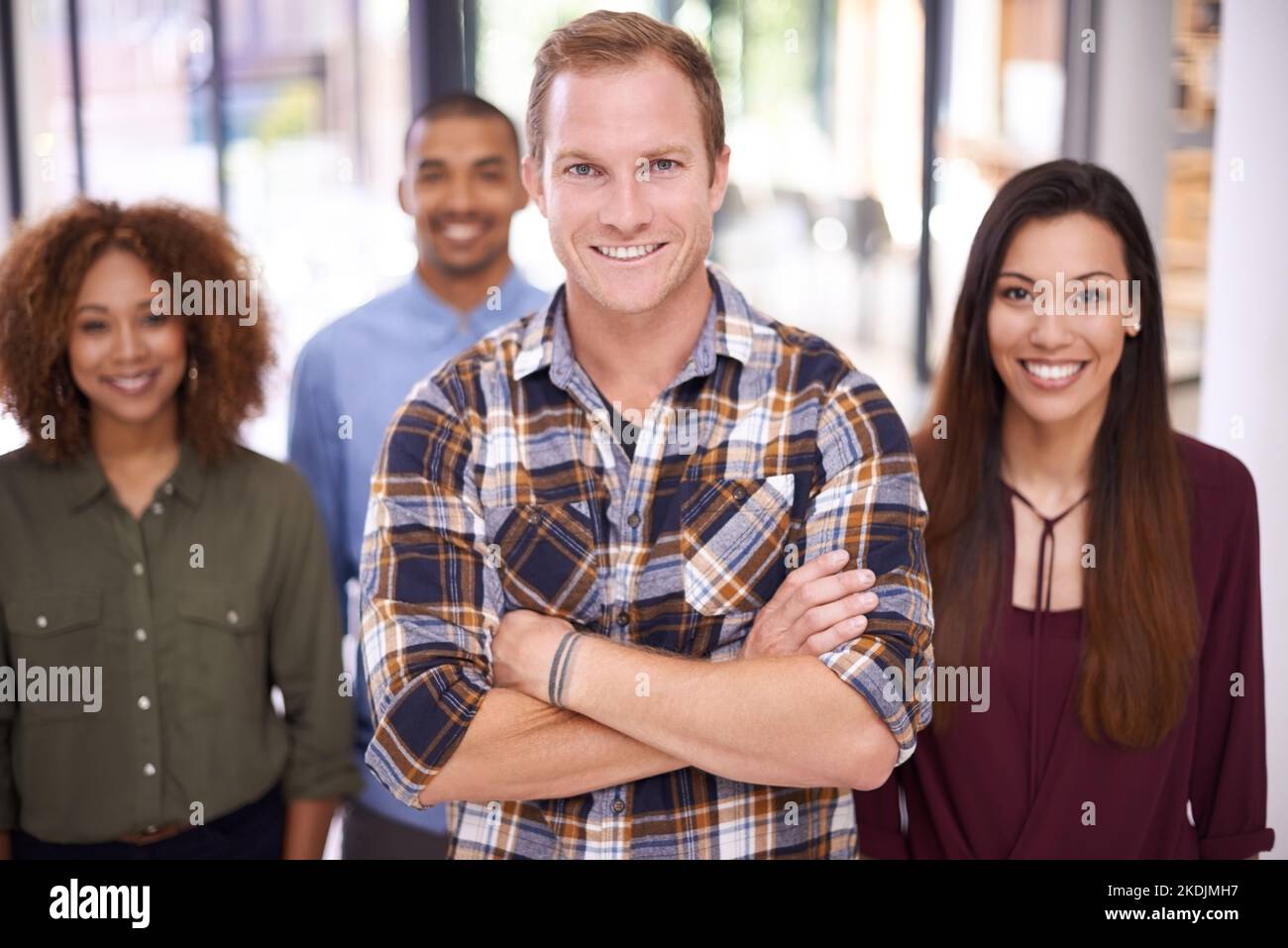 Our skills combined make for the most competent team. Portrait of a ...