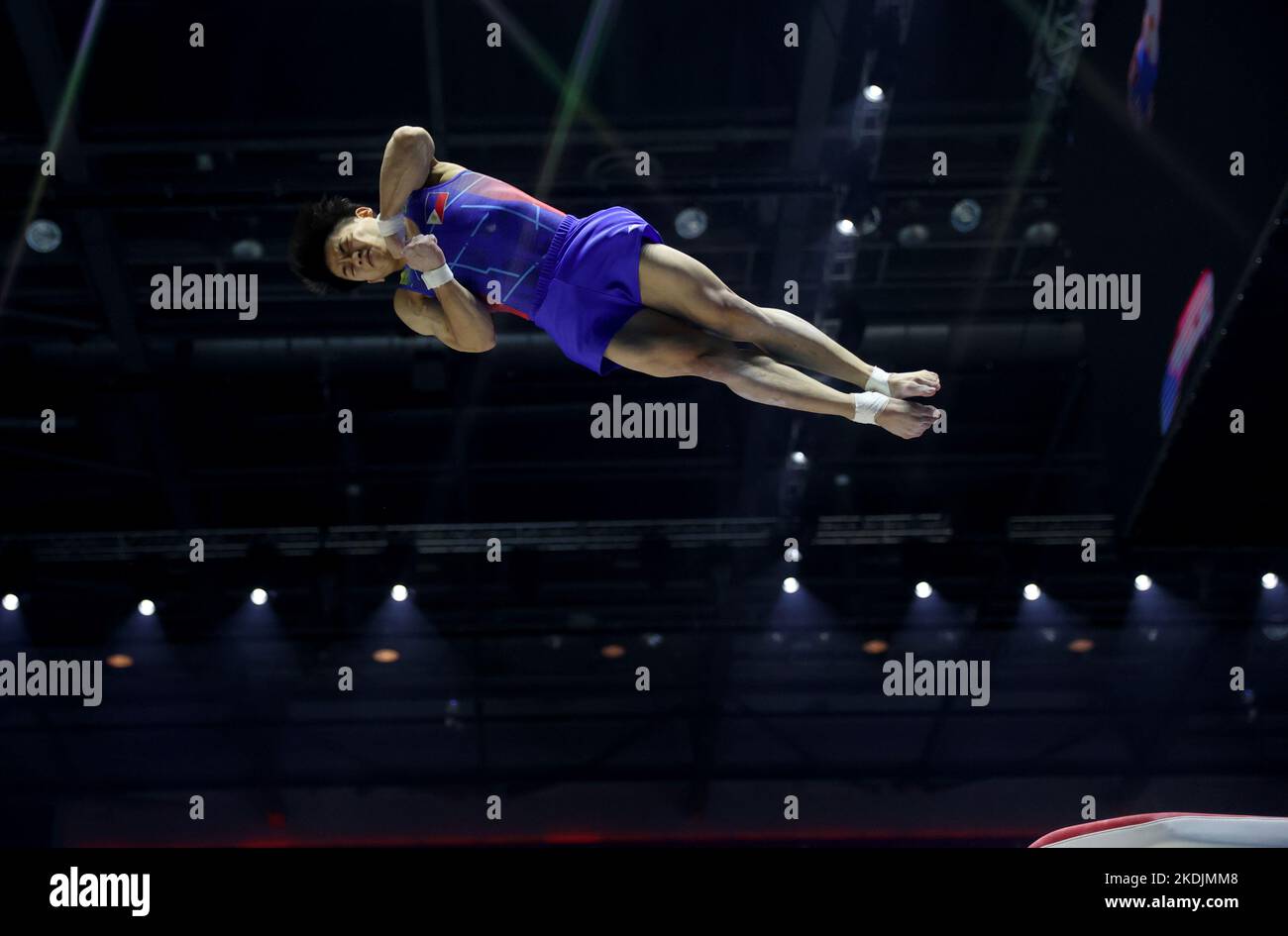 Liverpool, Britain. 6th Nov, 2022. Carlos Edriel Yulo of the ...