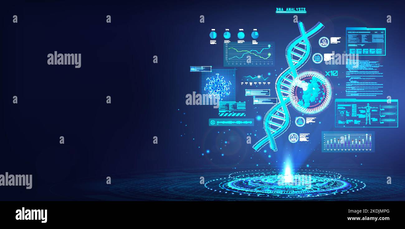 Dna sequencing computer Stock Vector Images - Alamy