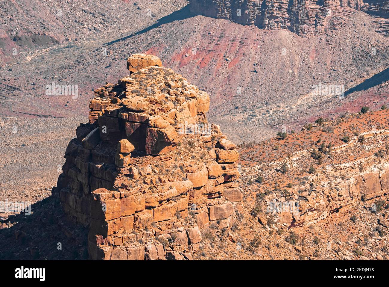 Aerial view eroded rock formation hi-res stock photography and images ...