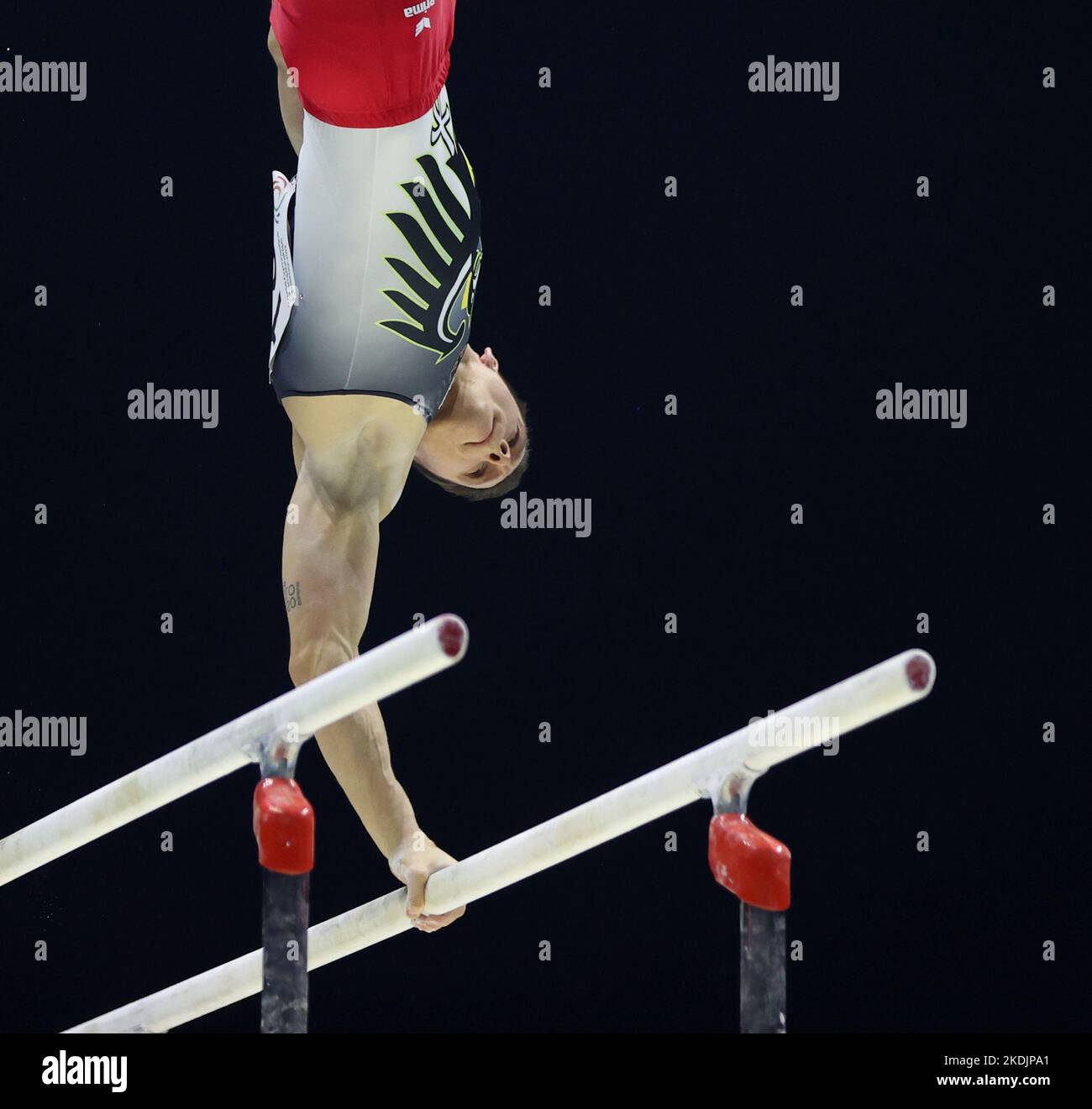 Liverpool, Britain. 6th Nov, 2022. Lukas Dauser of Germany competes ...