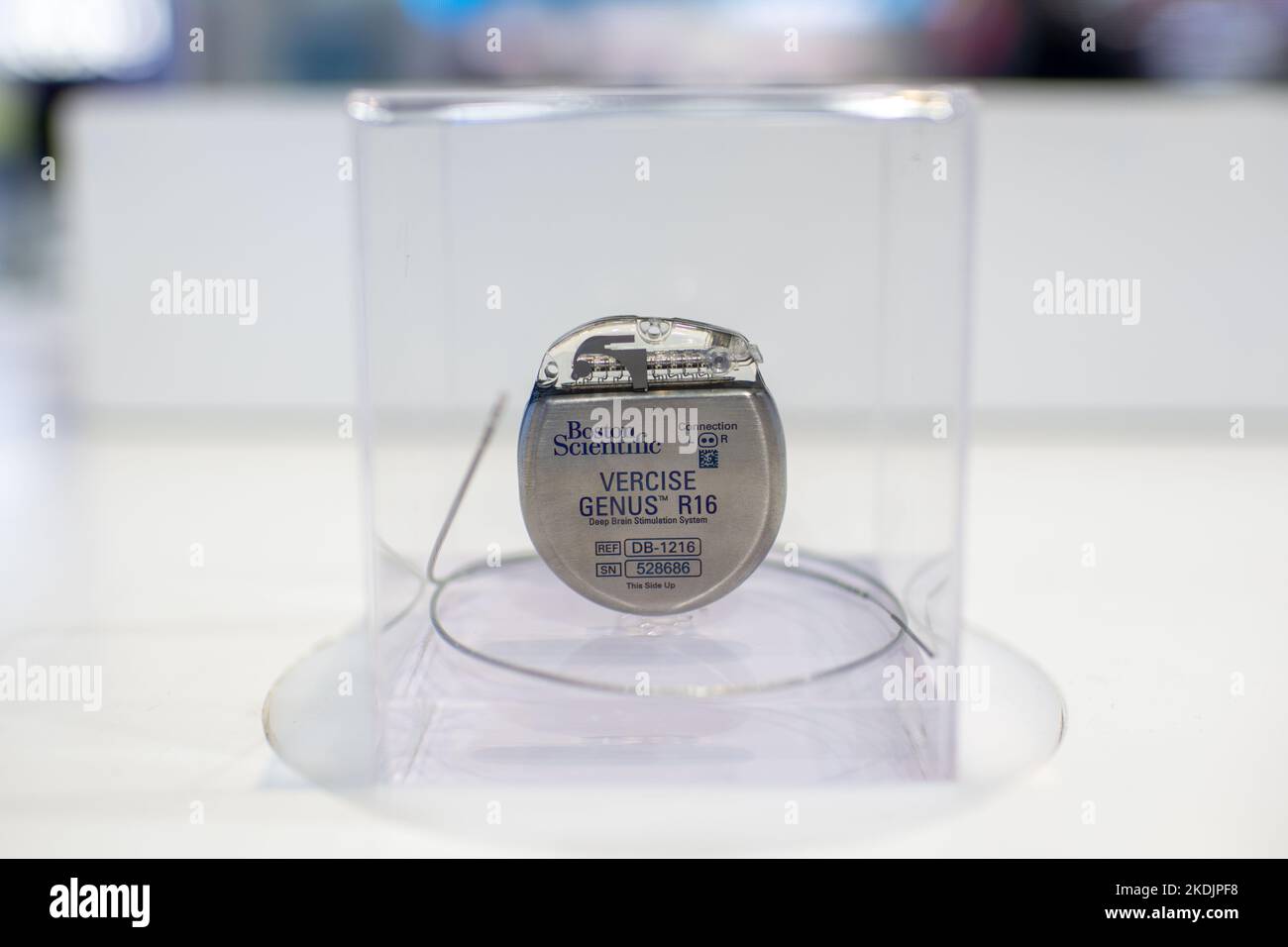 Implantable deep brain stimulation system Vercise Genus shows for the ...