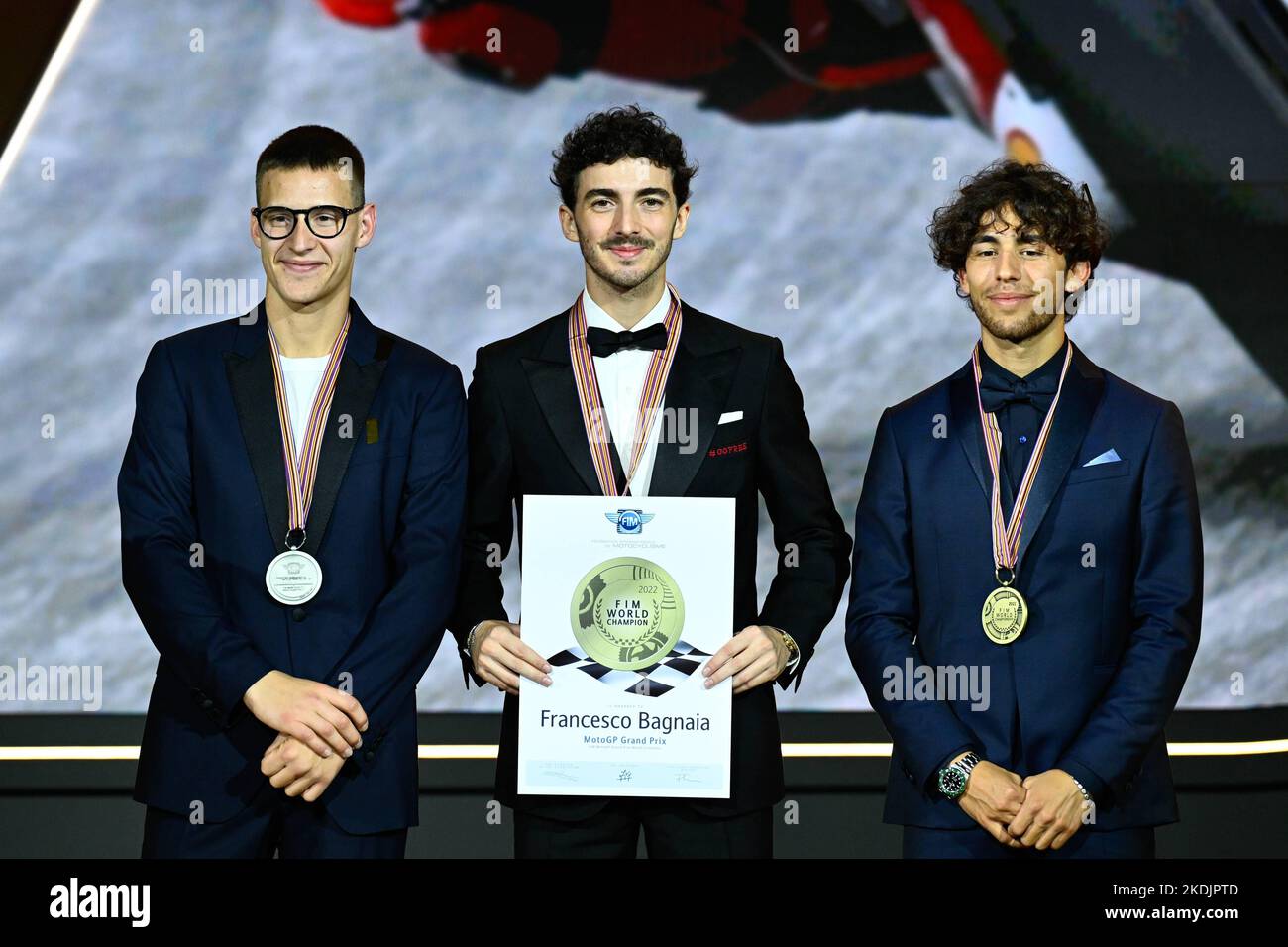 Valencia, Spain. 06th Nov, 2022. The FIM MotoGP™ Awards ceremony ...